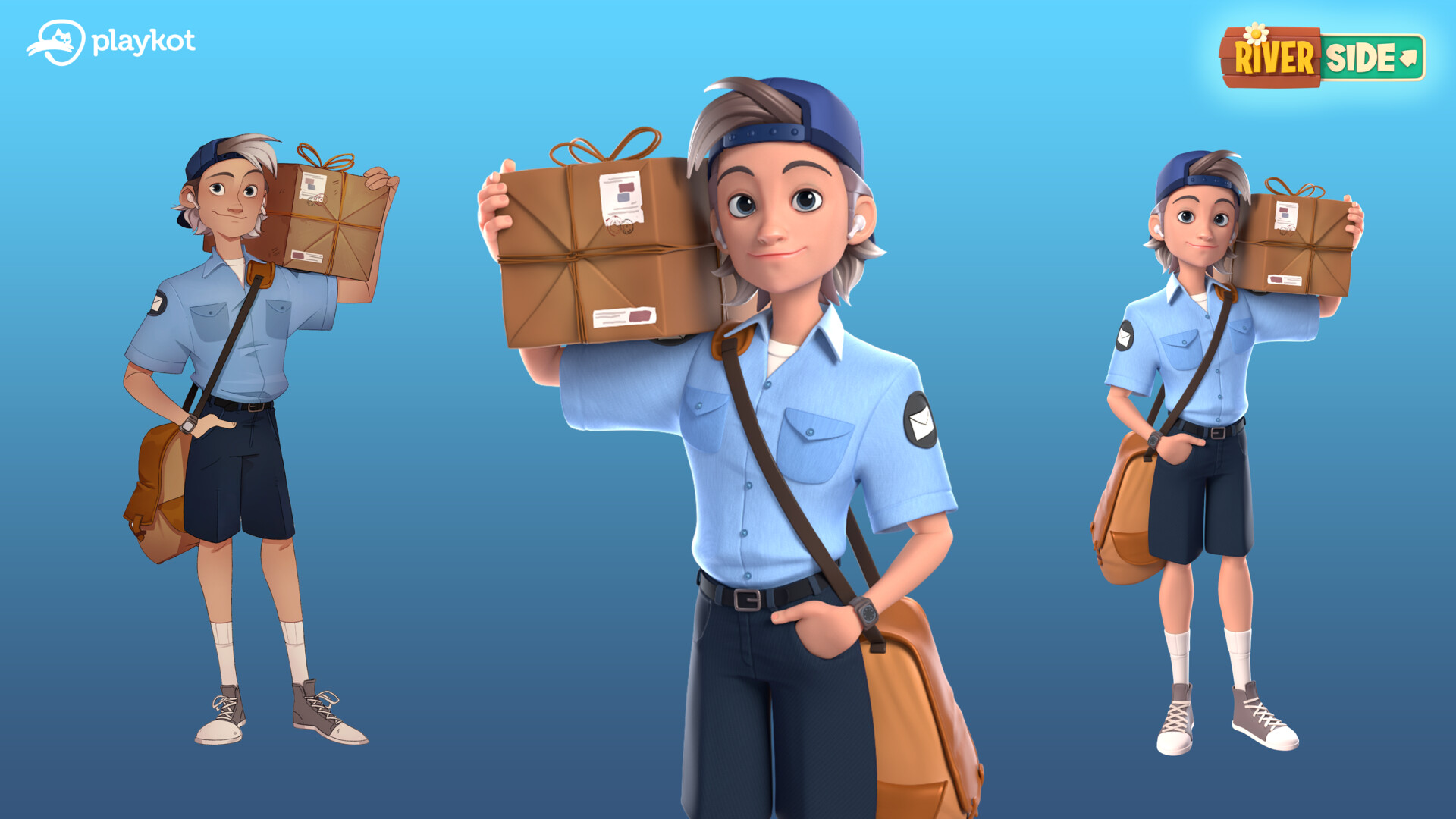 ArtStation - Postman from Riverside