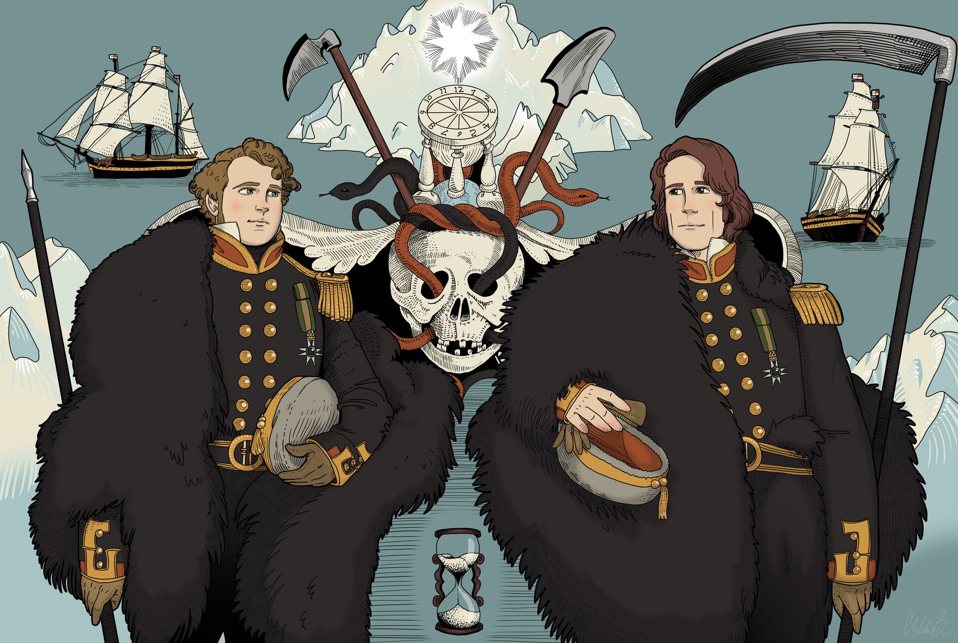 ArtStation - James Fitzjames Memento Mori