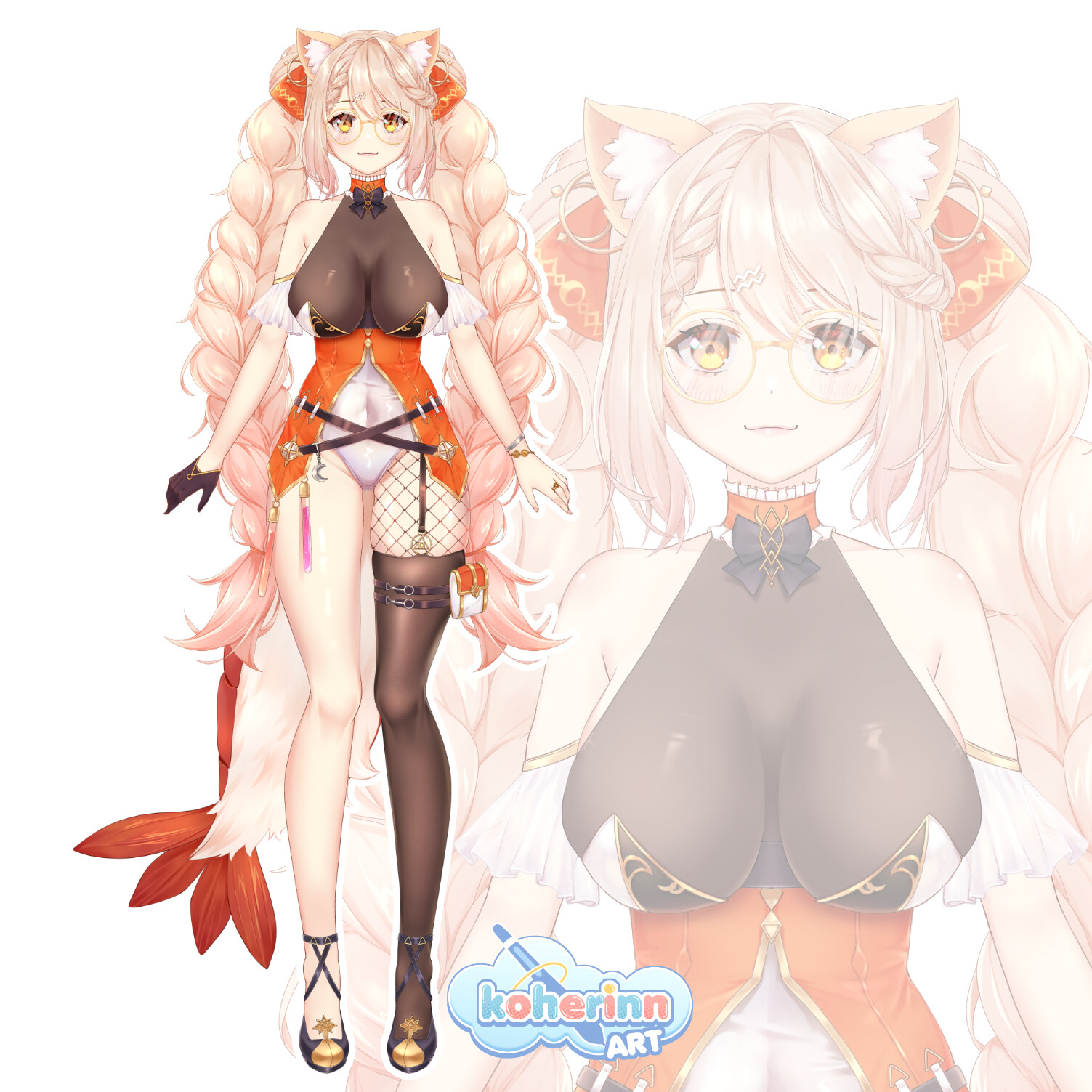 ArtStation - Ebiko Vtuber Design