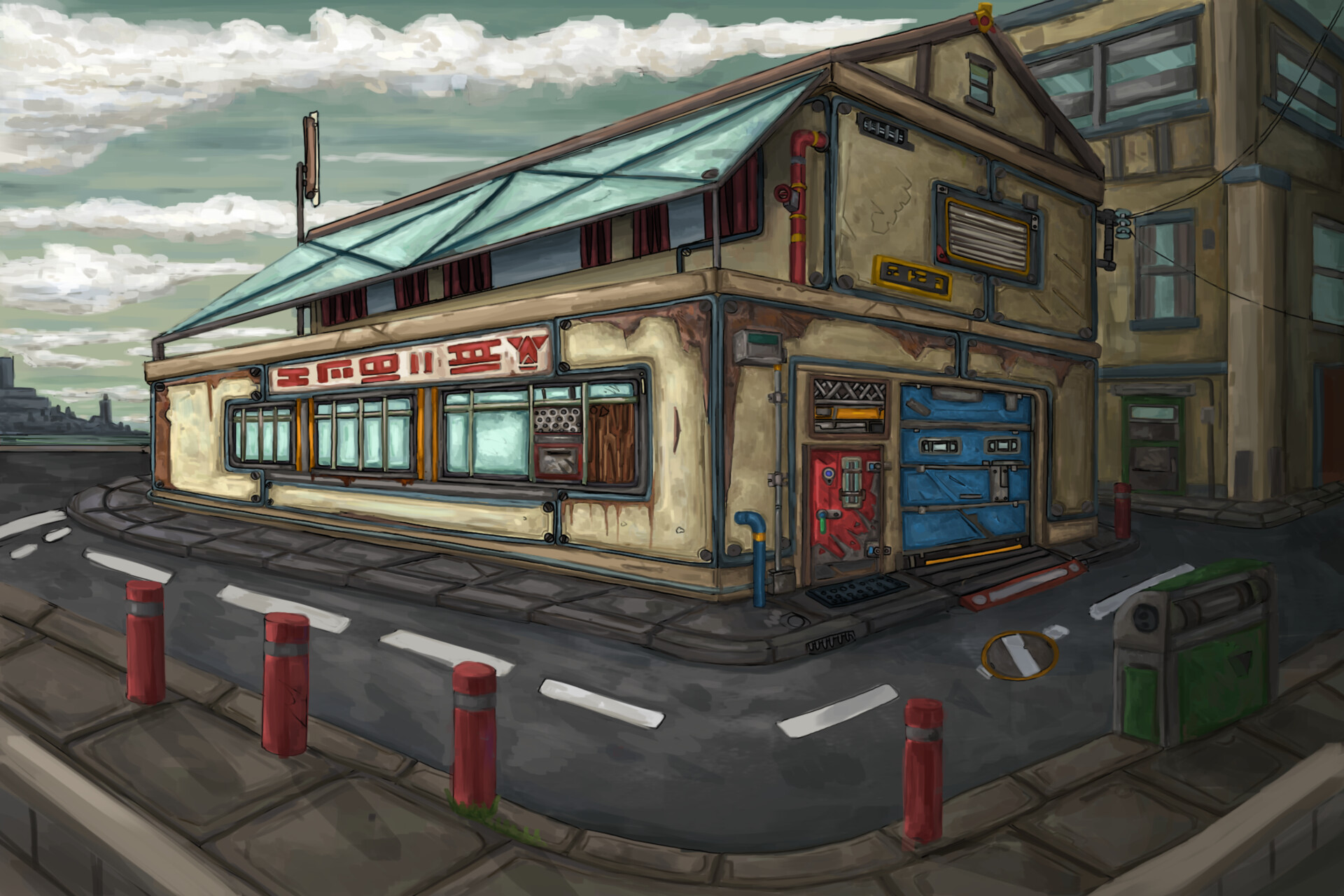 ArtStation - off-world apartments