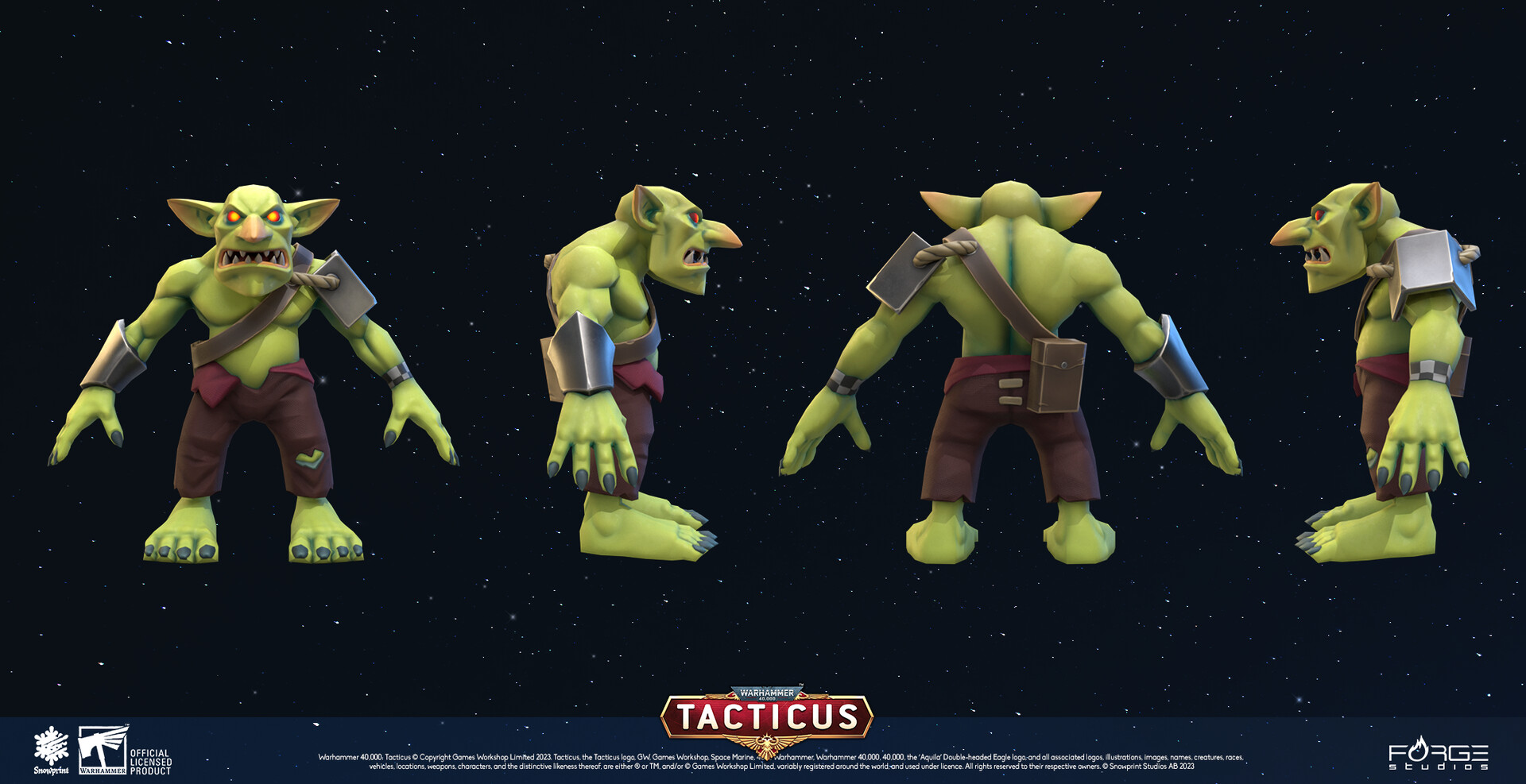 FORGE STUDIOS - Warhammer 40k: Tacticus - Gulgortz Bulldoza