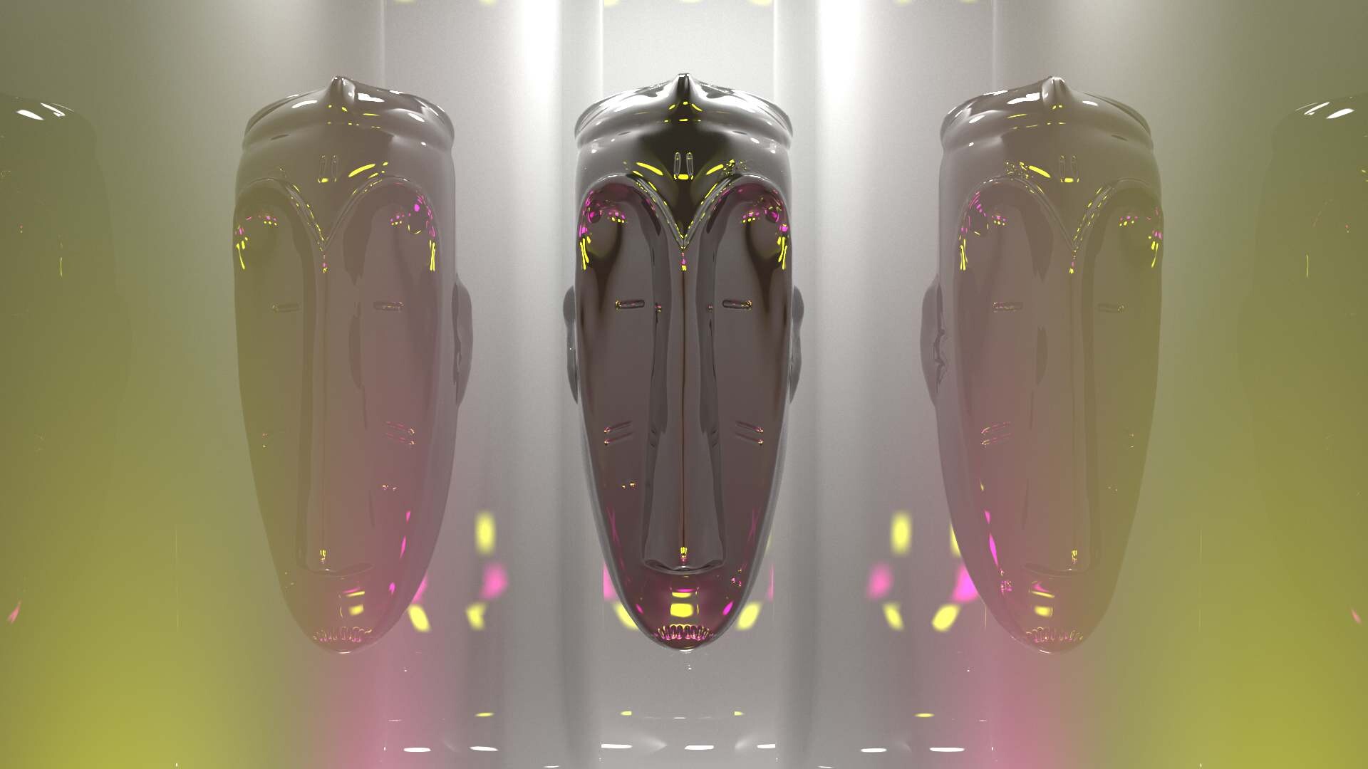 ArtStation - Organic 3D Fang Mask