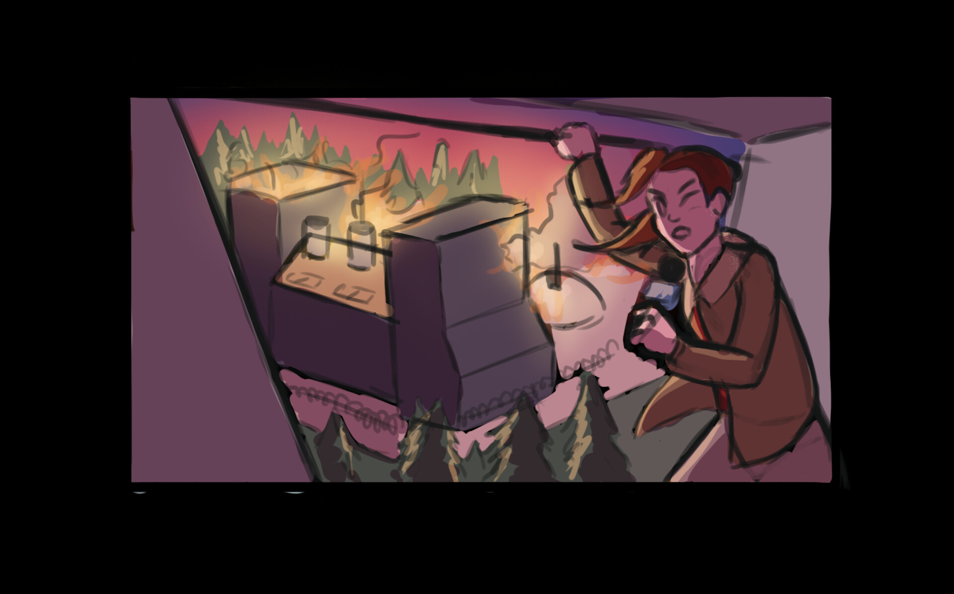 Manon Brotonne - Diskonect project color script