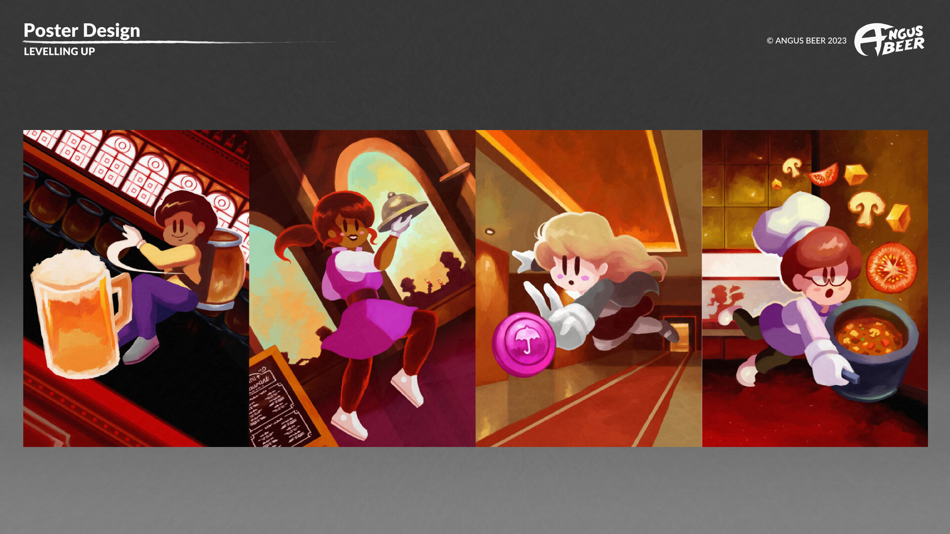 Angus Beer - Levelling up with Hospitality - Game development