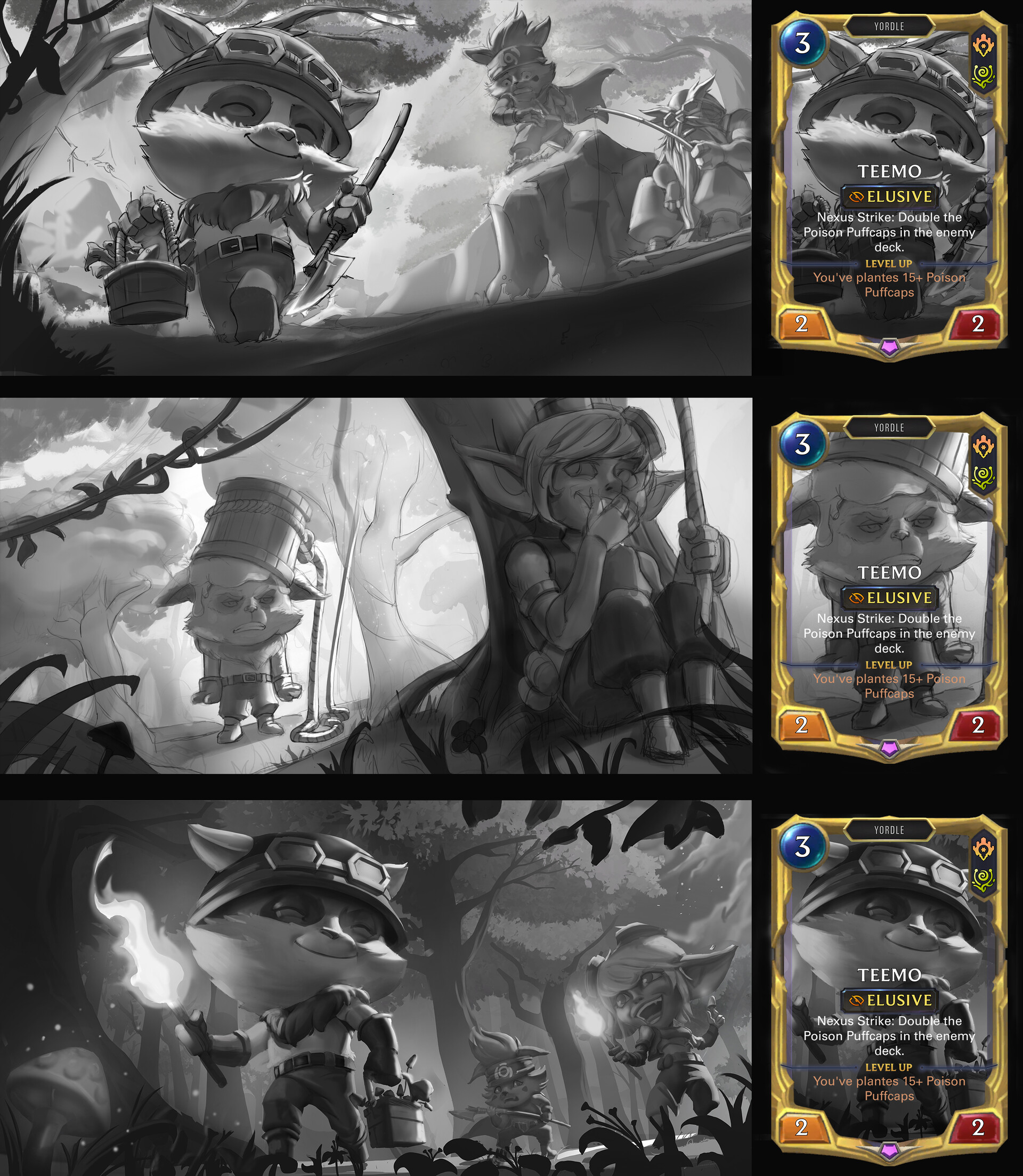 Teemo Mushroom Comic