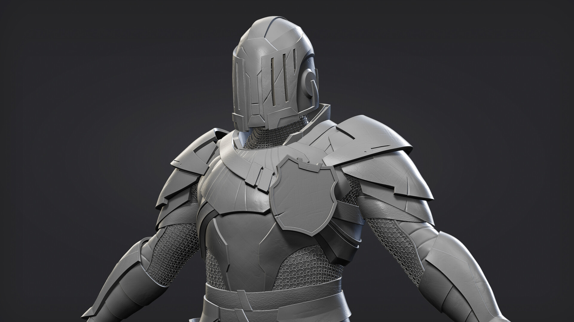 ArtStation - Neon Griffin Knight (WIP)