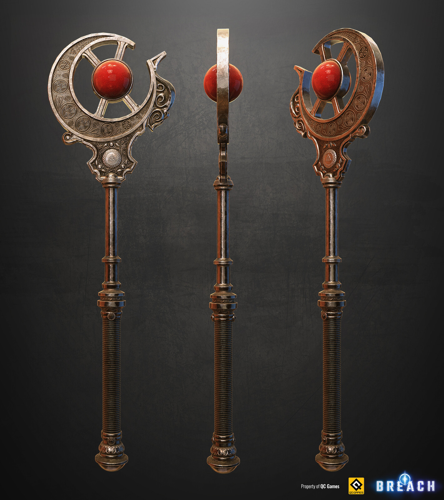 Dalton Galvão - Breach: Blood Magic Scepter