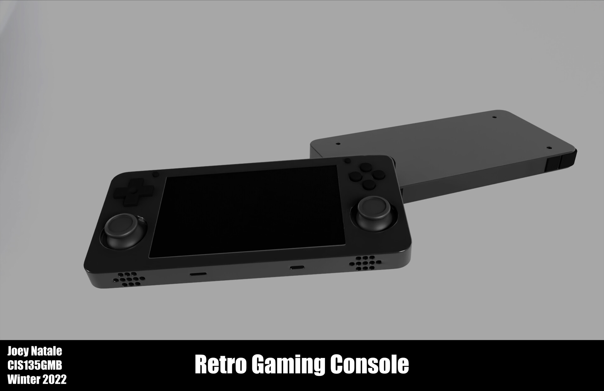 ArtStation - Retro Game Console Render