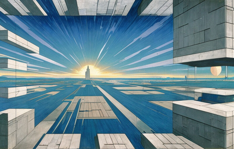 ArtStation - Hard Perspective of Modern