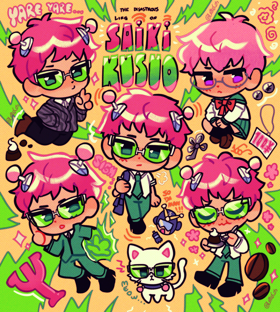 ArtStation - Chibi Saiki (Fanart)
