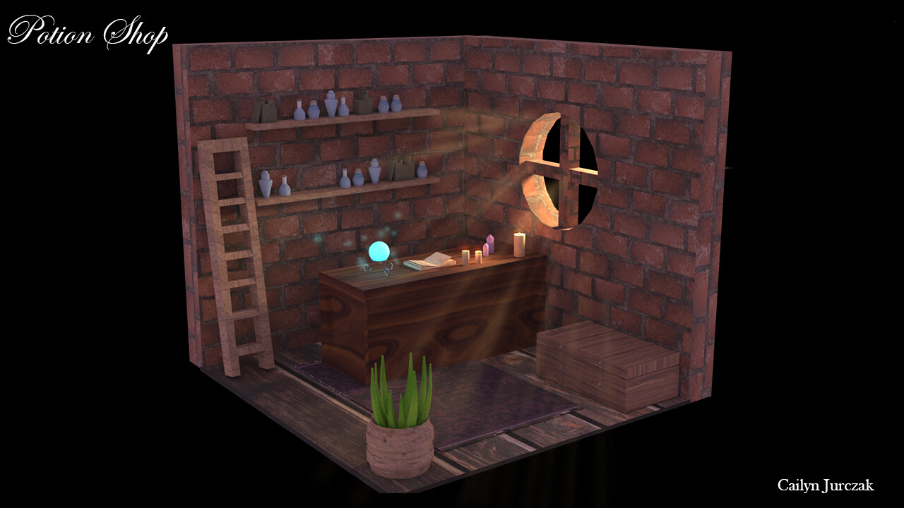 ArtStation - Potion Shop