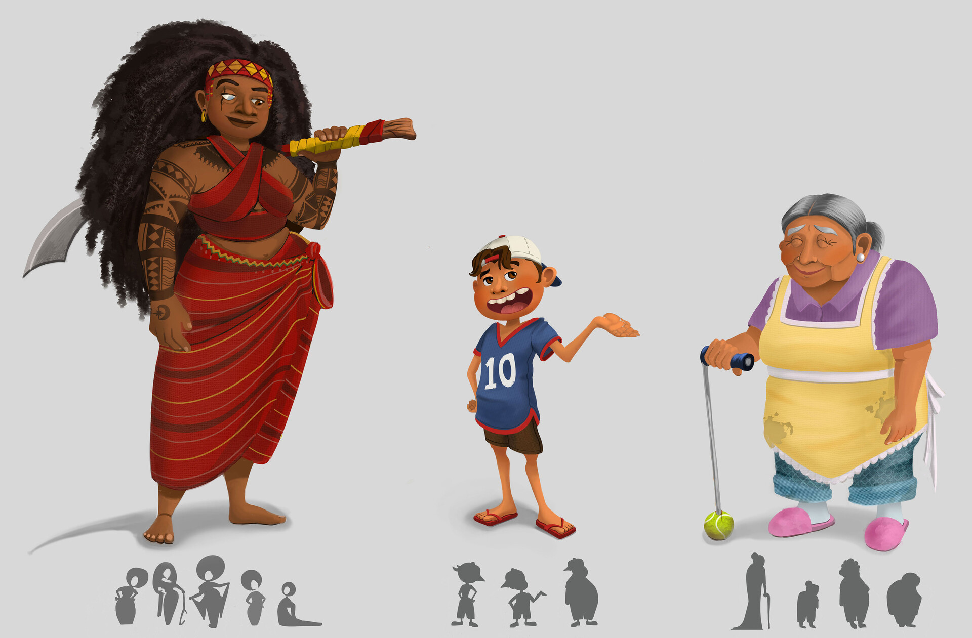 ArtStation - Ading - Character Design