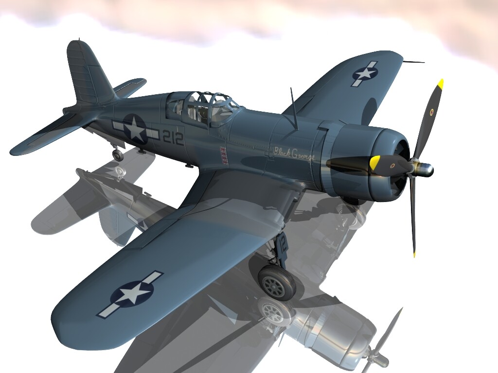 ArtStation - F4U Corsair