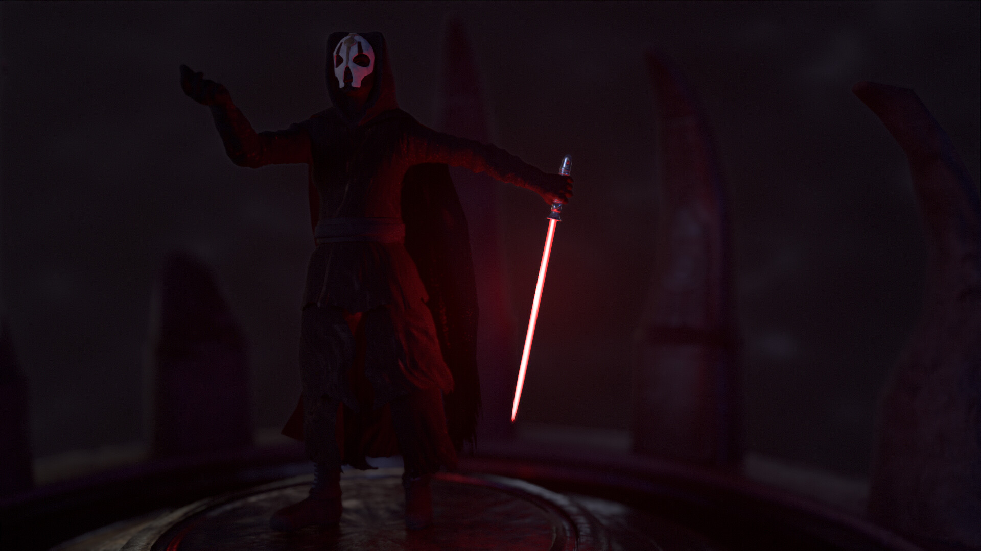 ArtStation - 3D Character Model - Darth Nihilus - Star wars: Knights of ...