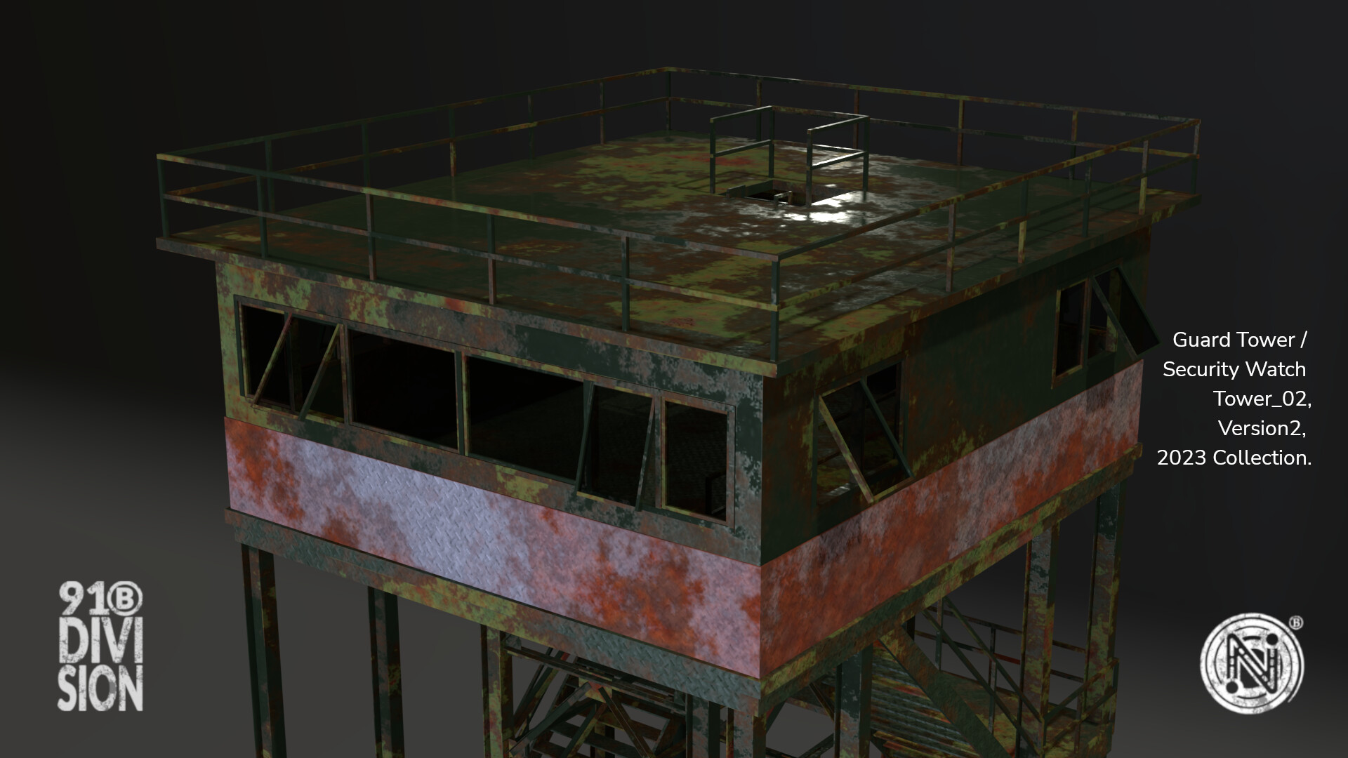 91b.Div - Apocalypse Guard Tower / Security Watch Tower Version 2 ...