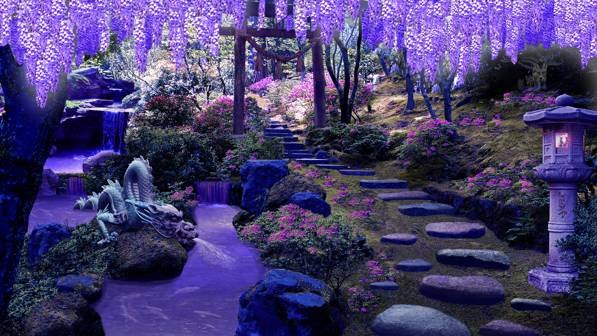 ArtStation - Yokai Garden