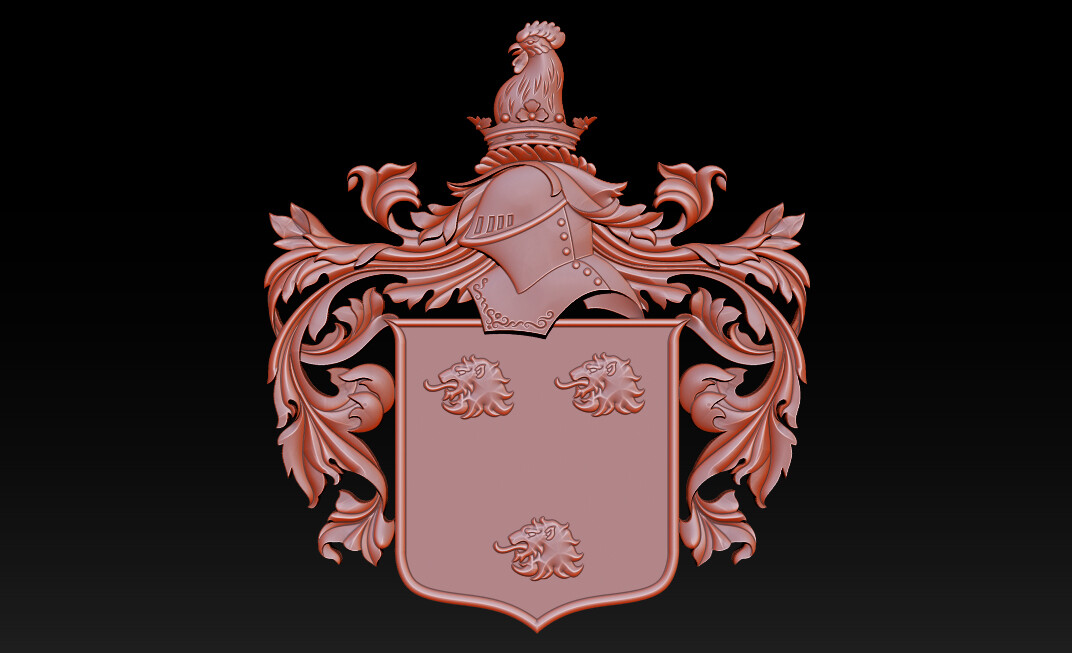 ArtStation - I got a job designing reliefs for cnc routers and 3D ...