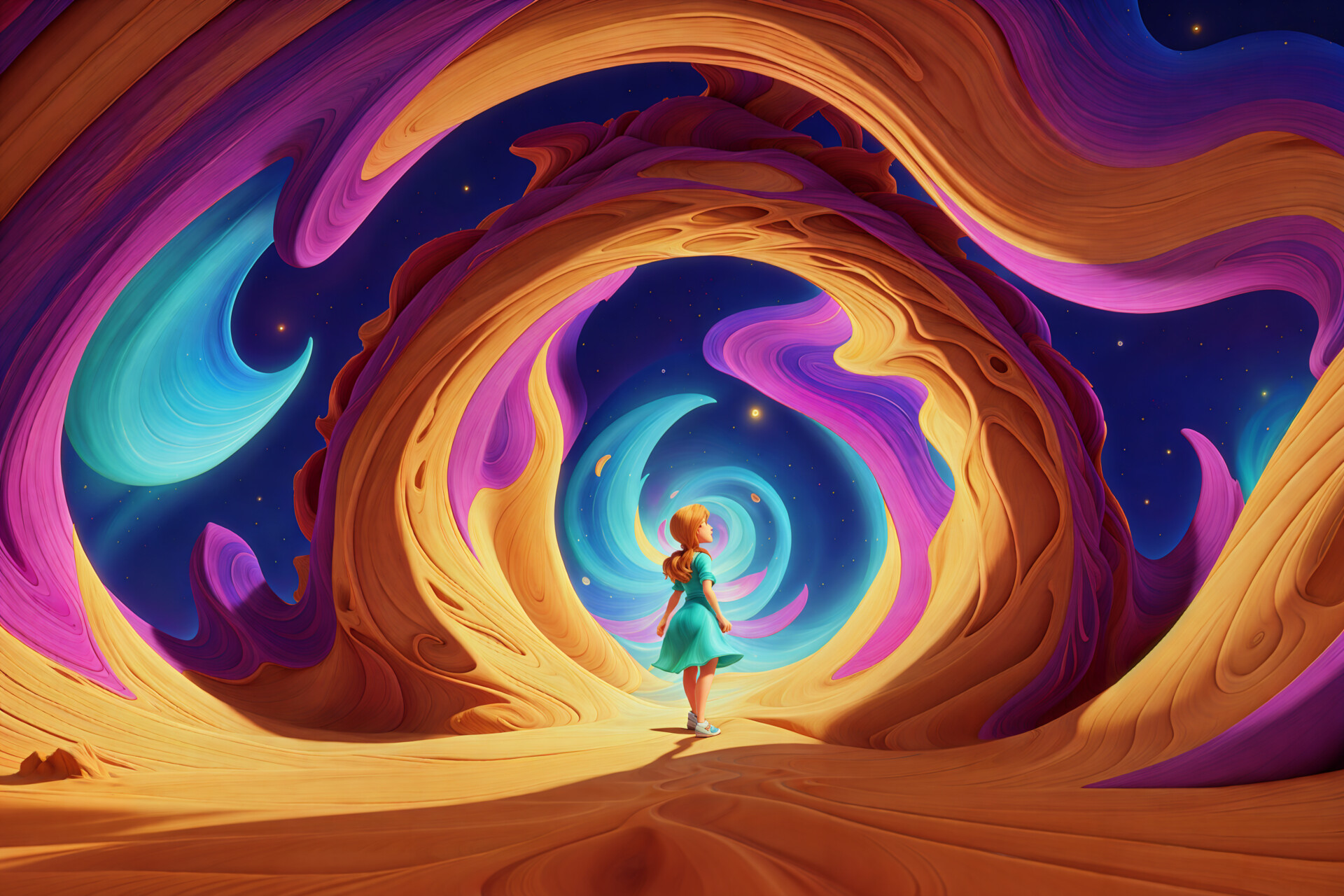 ArtStation - Psychedelic / Ai Art / Stable Diffusion