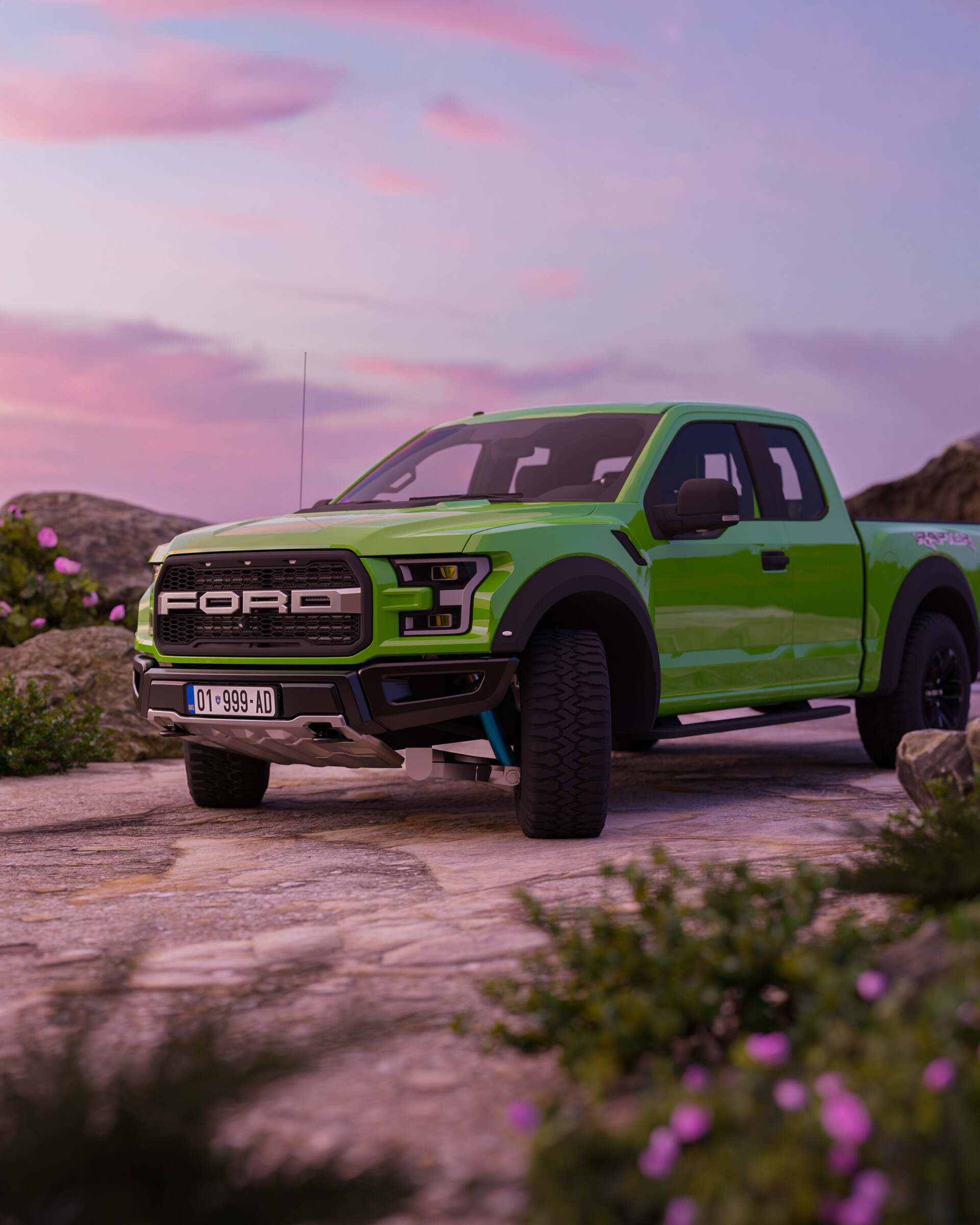 ArtStation - Nature & Auto Composition