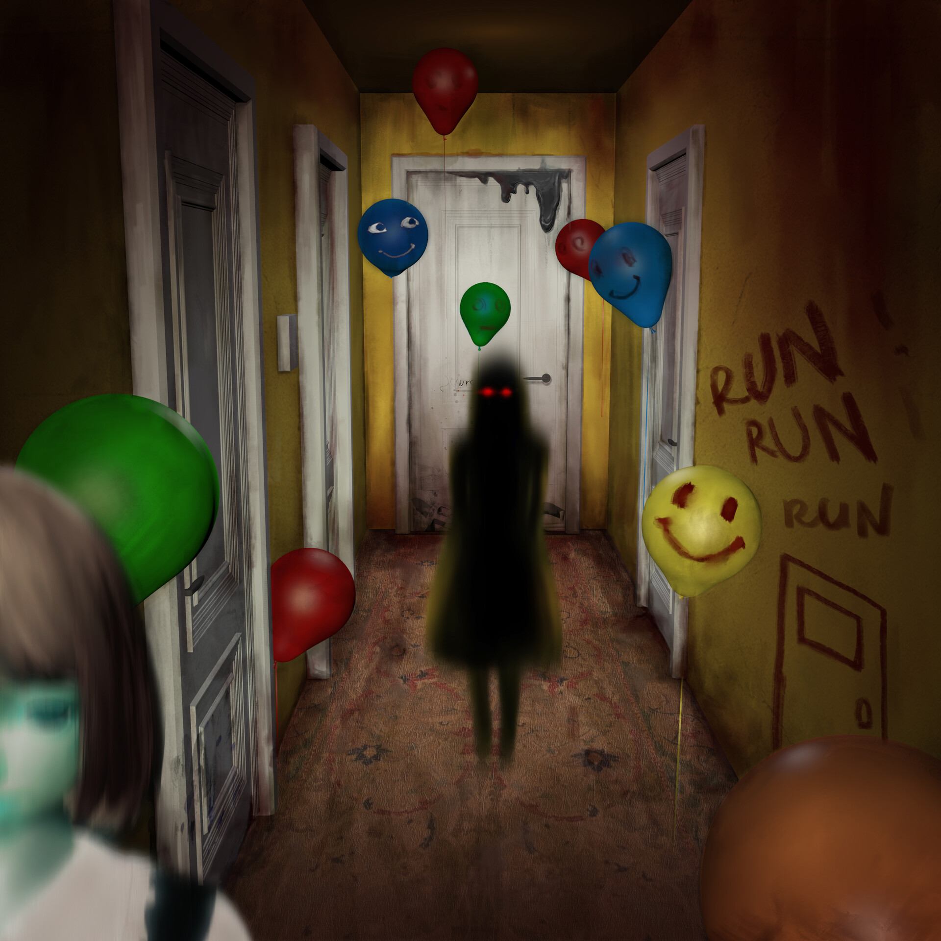 ArtStation - Don't look behind you