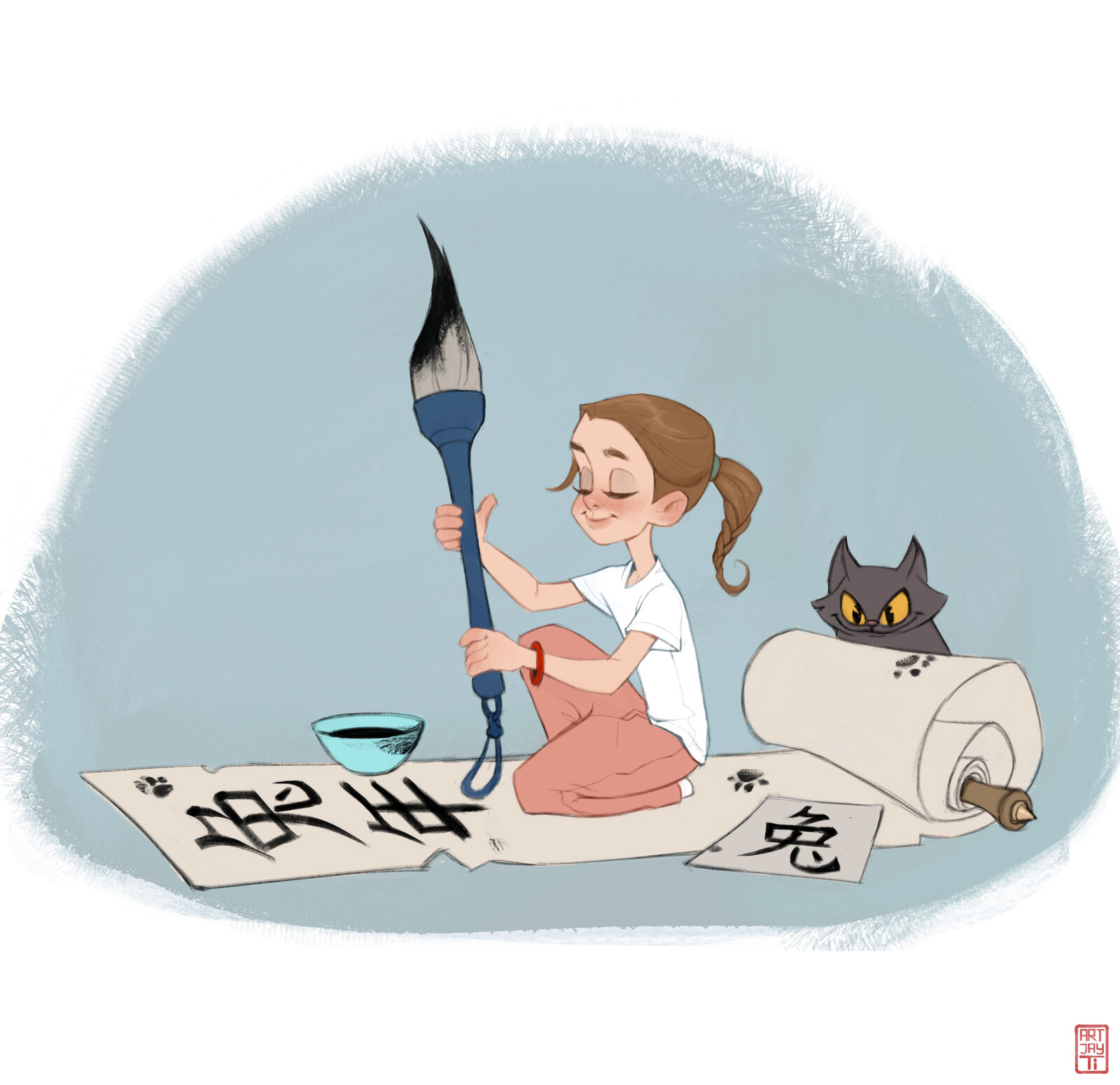 Irene Plotnikova - Сalligraphy