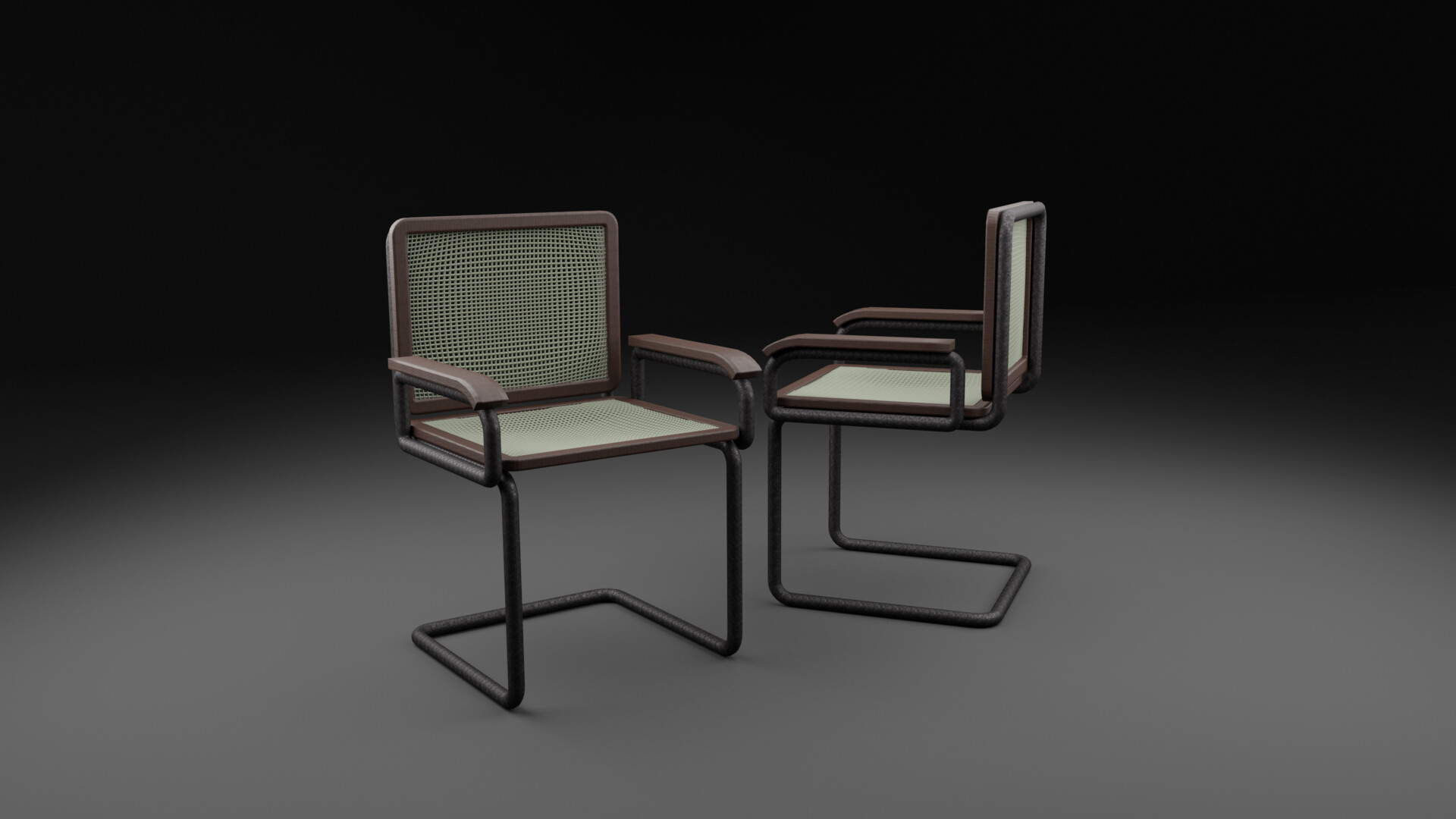 ArtStation - Old Classic Chairs 3D Model.