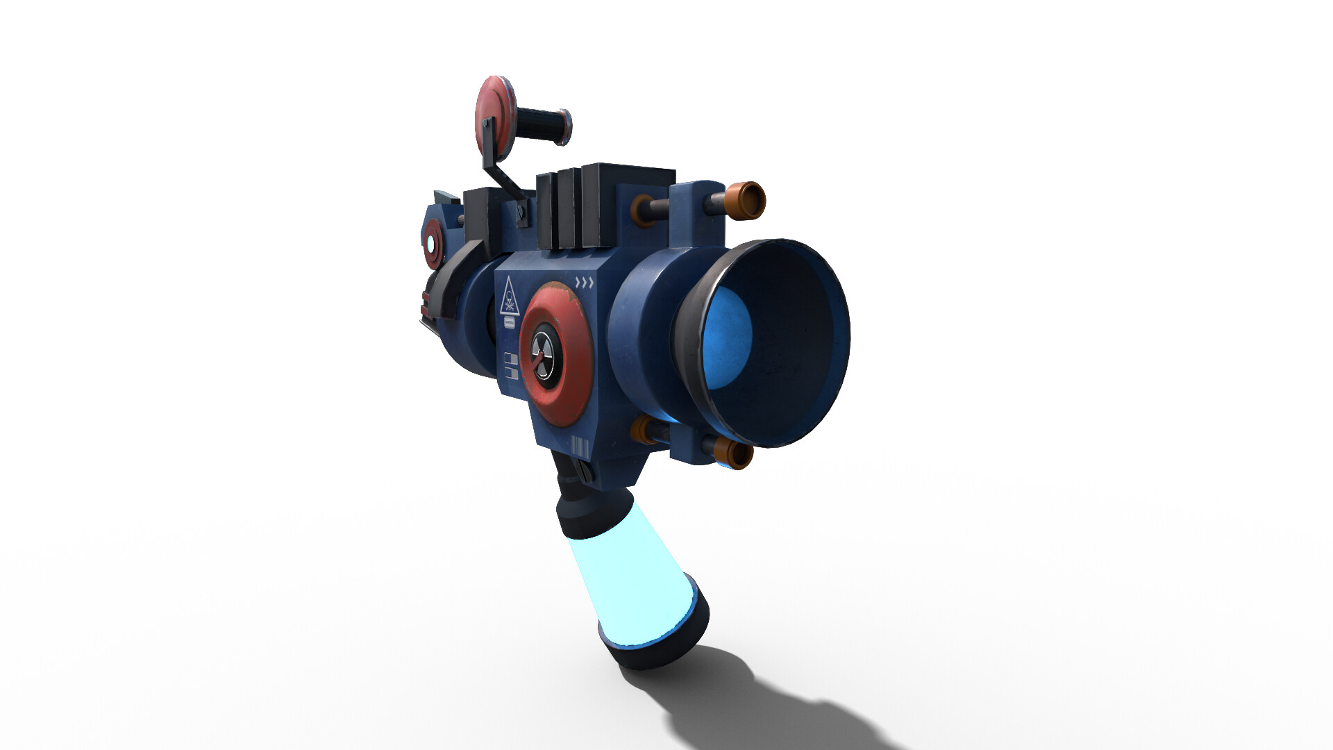 ArtStation - 3d gun