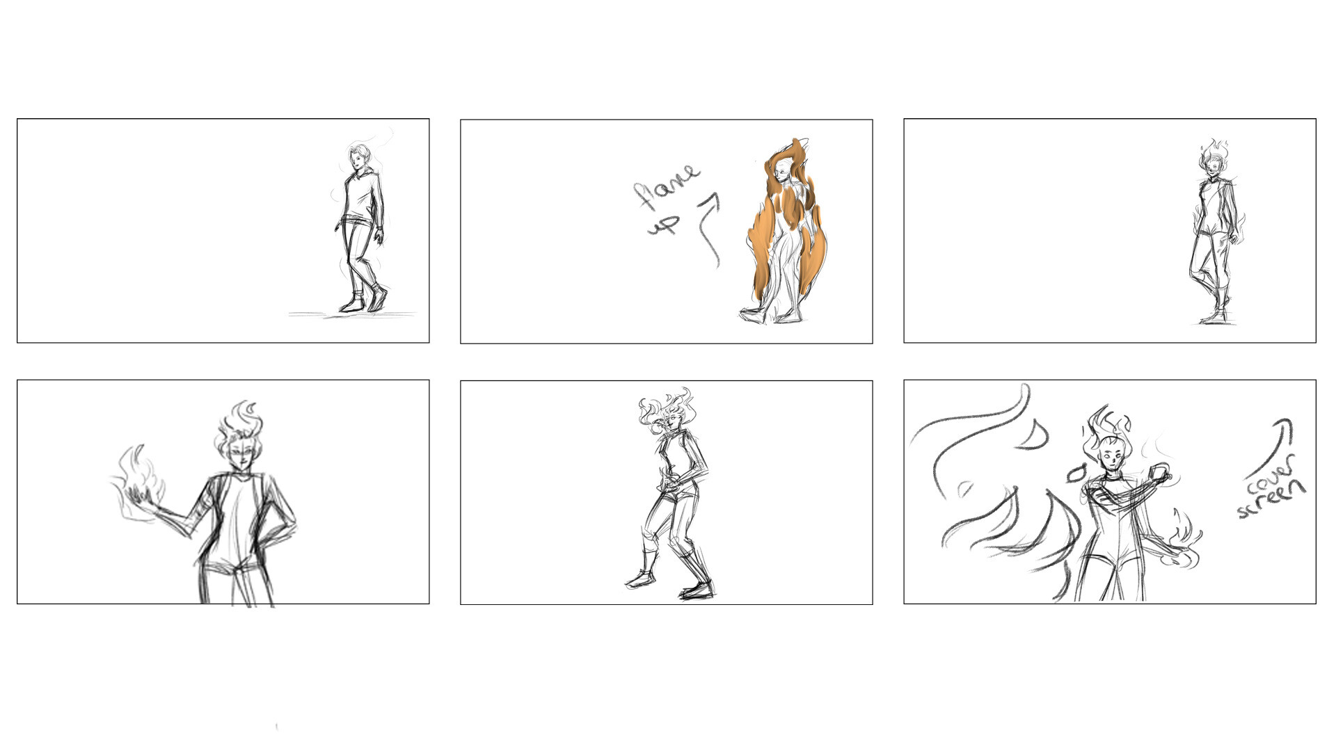 ArtStation - Flame Storyboard