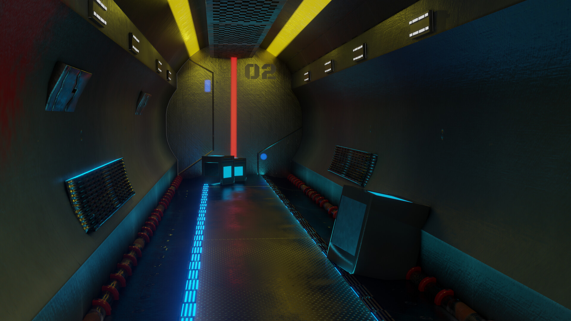 Ben Goulden - Sci-Fi Corridor Modular Kit