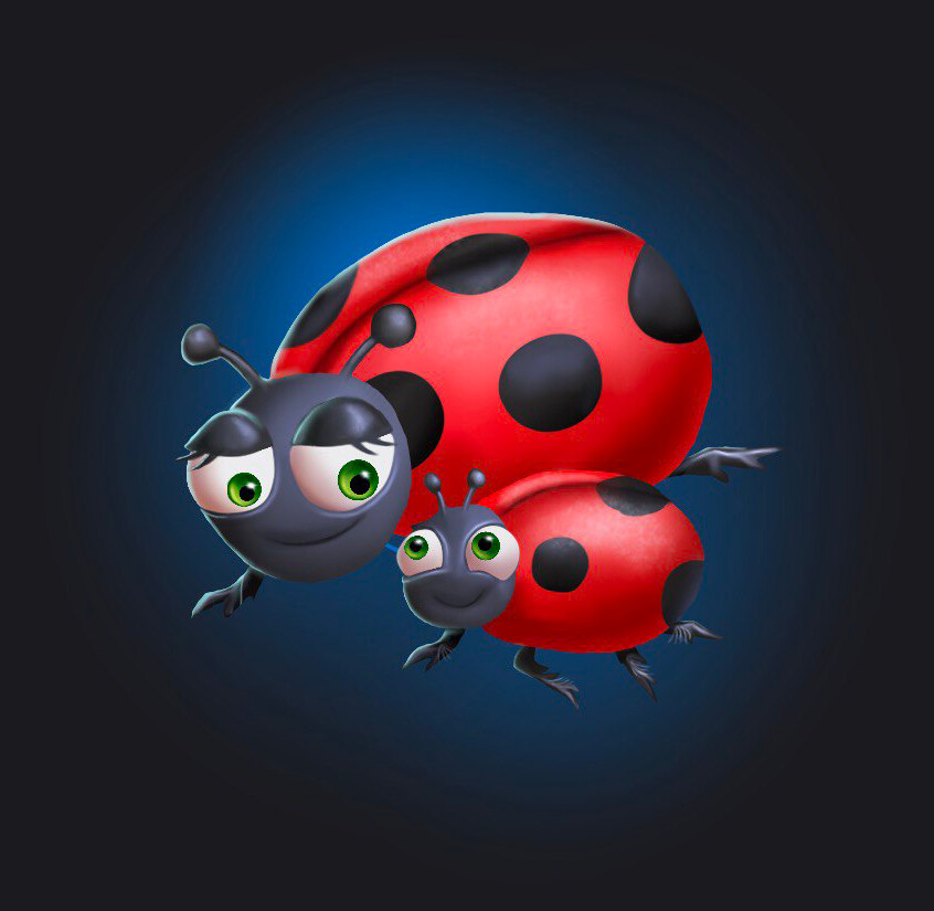 ArtStation - Ladybugs. Characters