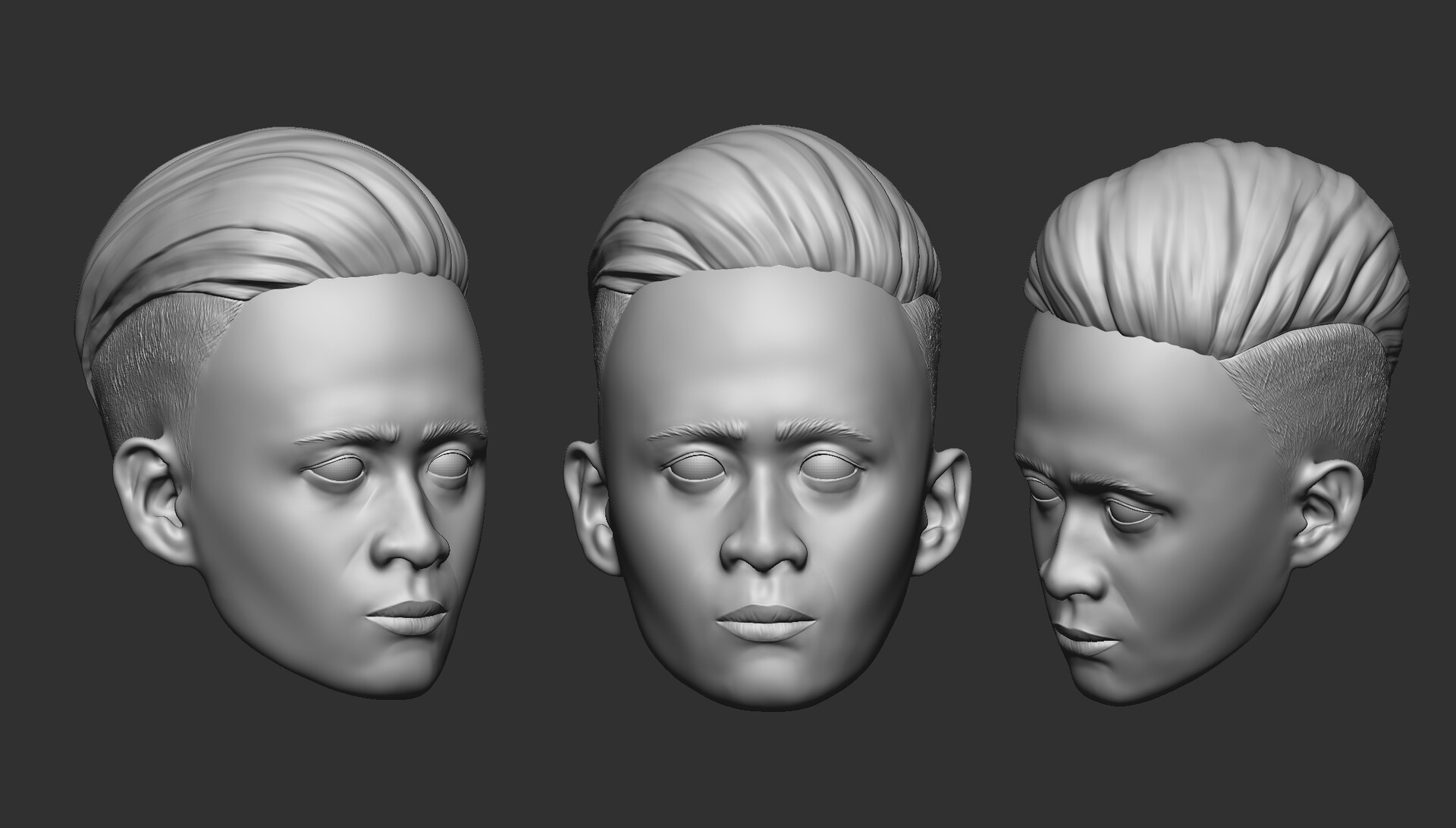 Eugene Ong - Head Sculpt Commission for 3D Printing