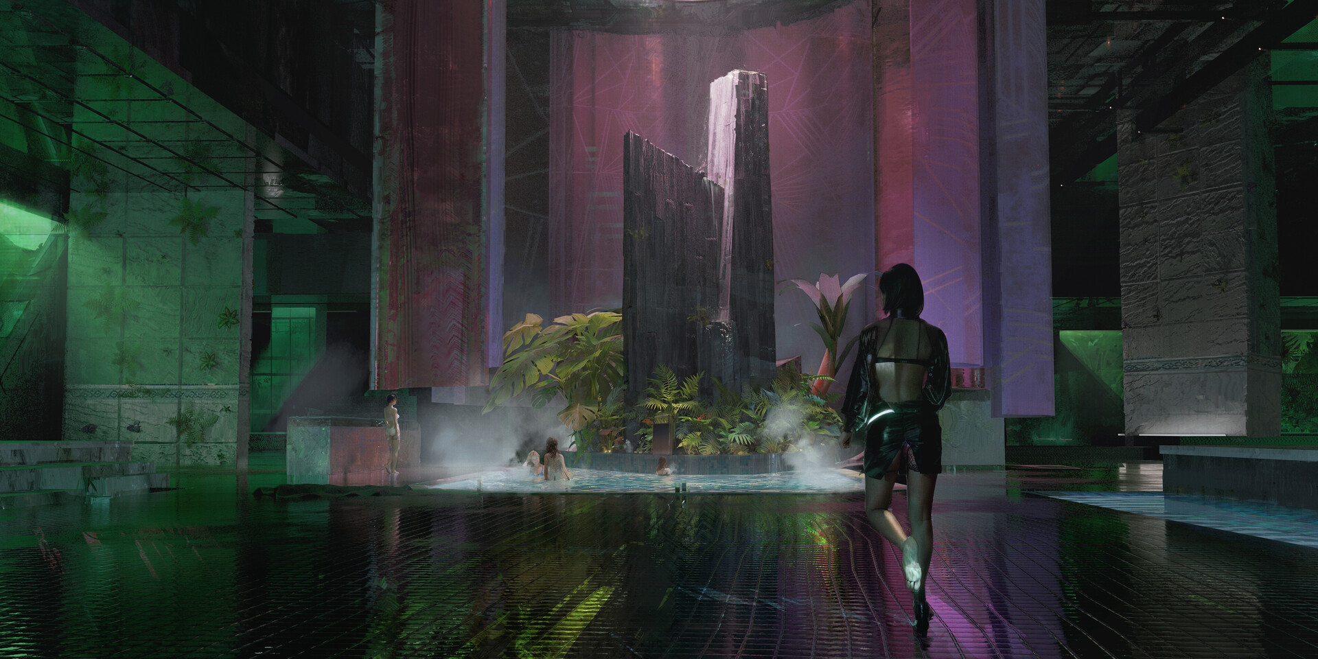 ArtStation - Underground Hammam