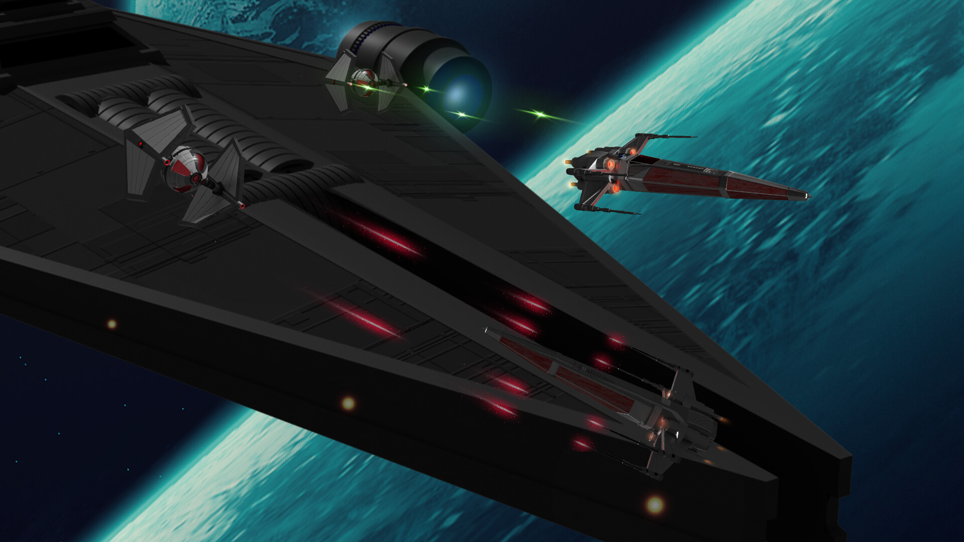 ArtStation - Battle Scene.