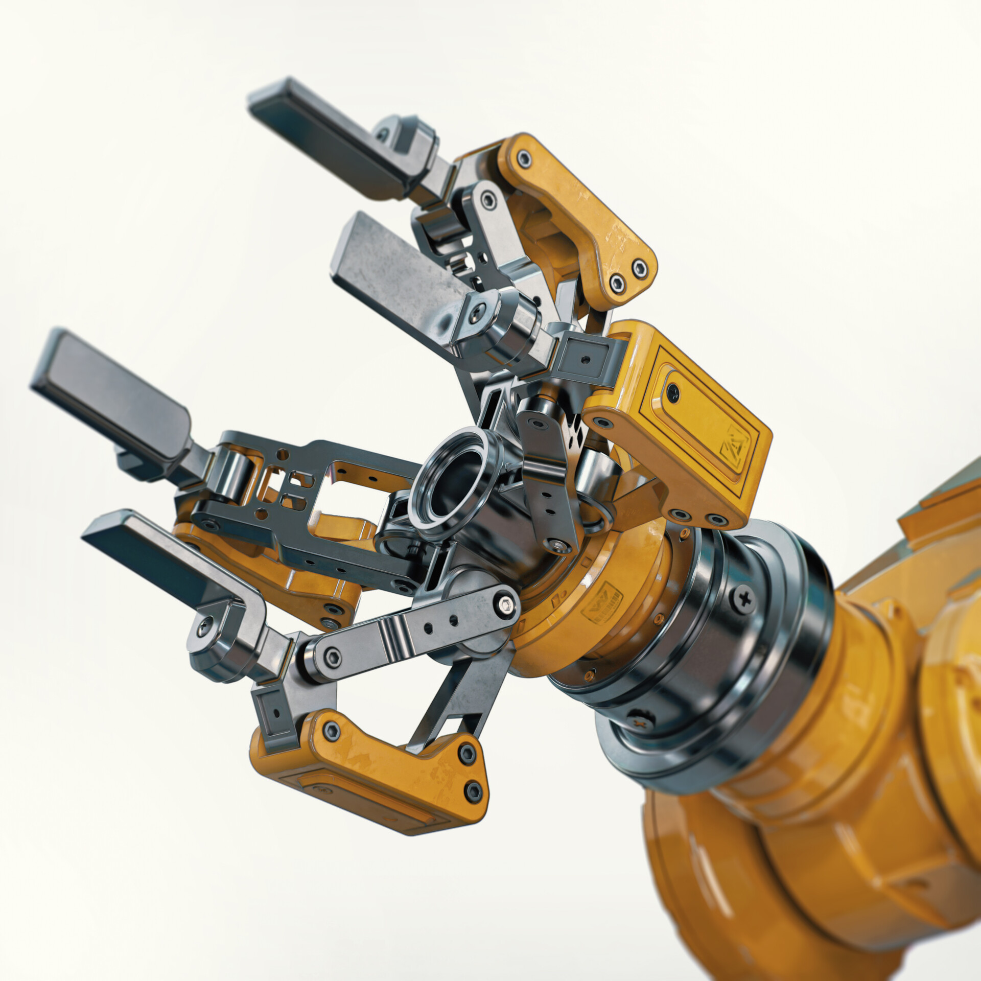 ArtStation - GRIPPER ROBOTIC HAND