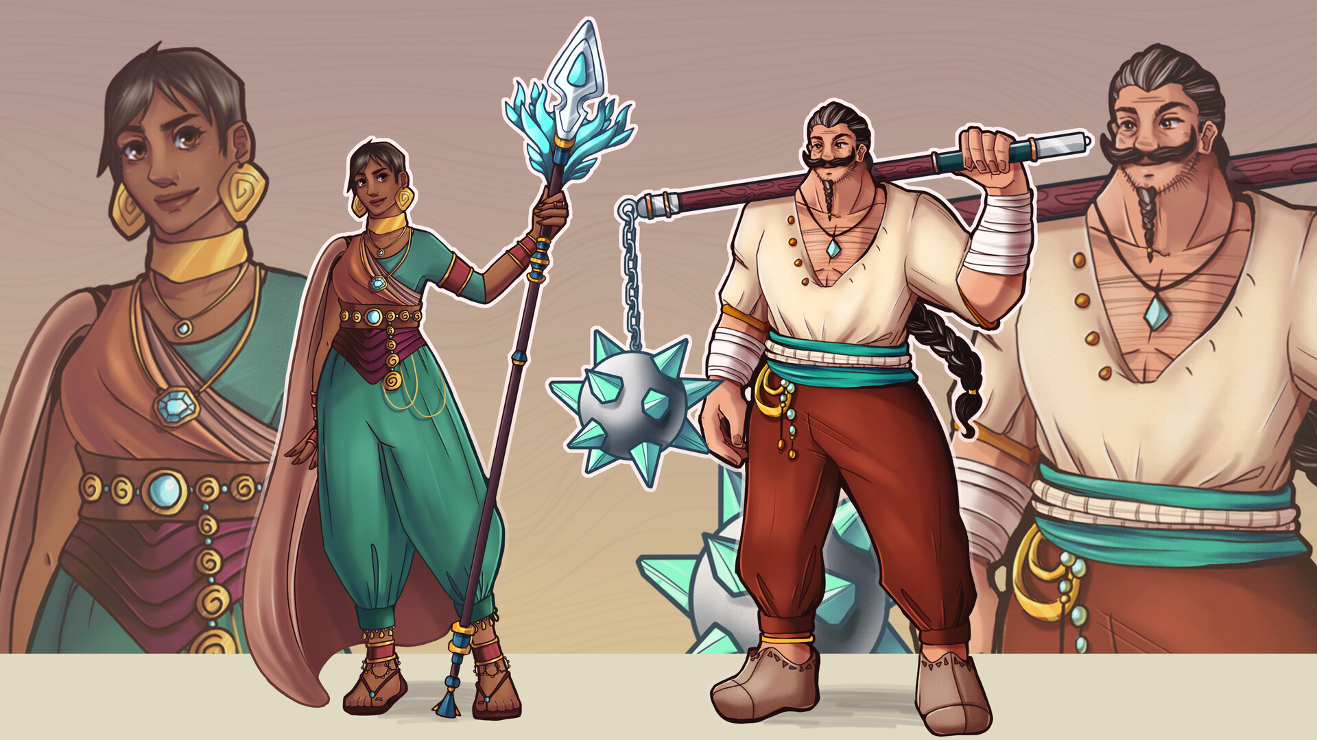 Ambre Fortin-Deleau - Forge | CHARACTER CONCEPT