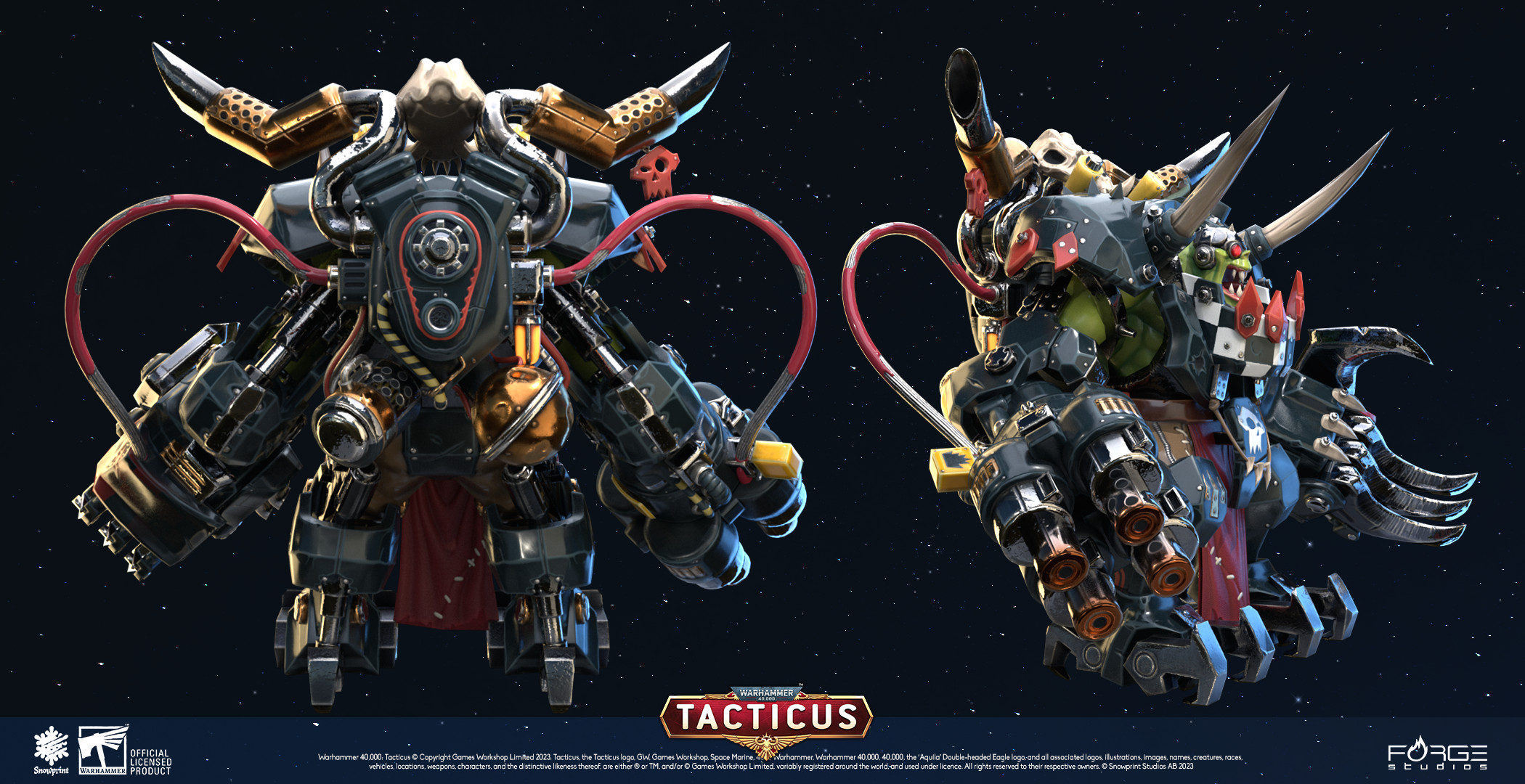 FORGE STUDIOS - Warhammer 40k: Tacticus - Ghazghkull