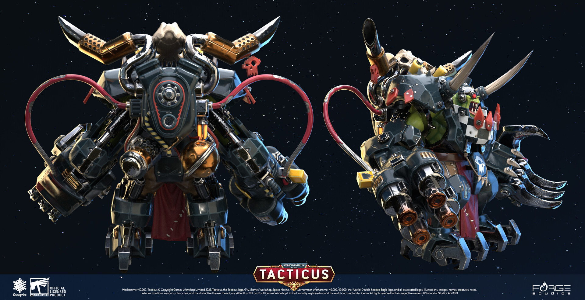 FORGE STUDIOS - Warhammer 40k: Tacticus - Ghazghkull