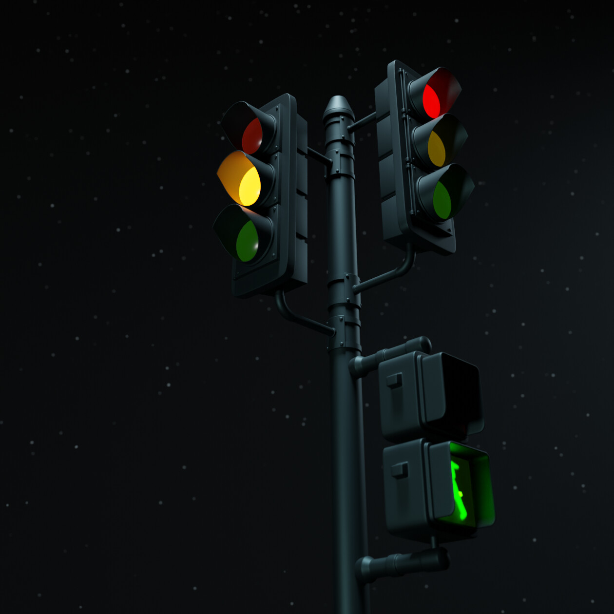 ArtStation - Traffic Light