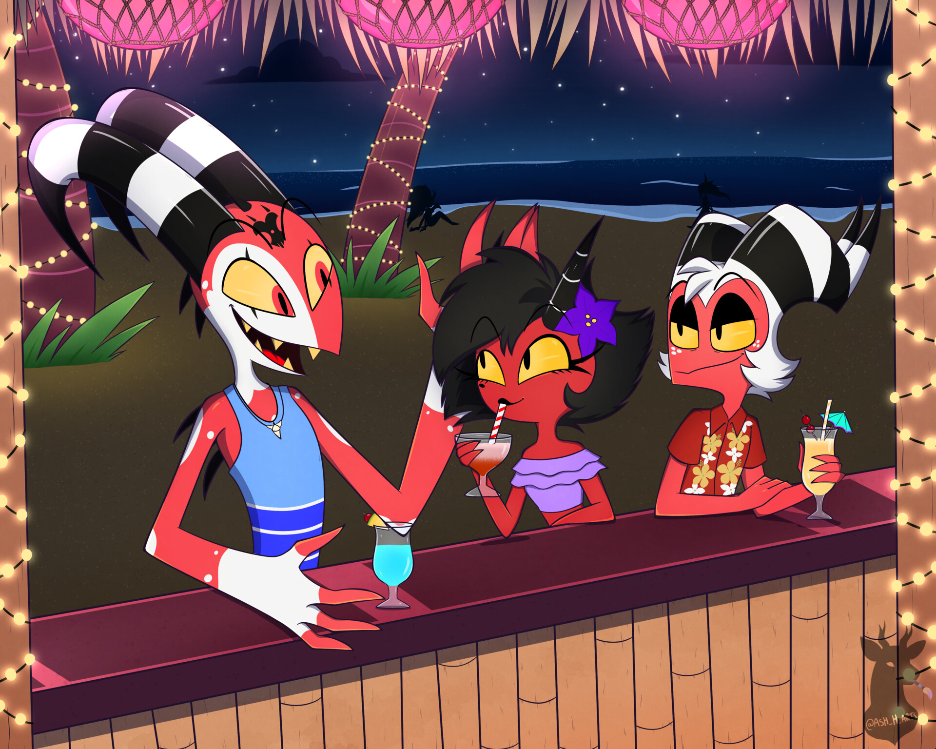 ArtStation - I.M.P. Beach Bonding