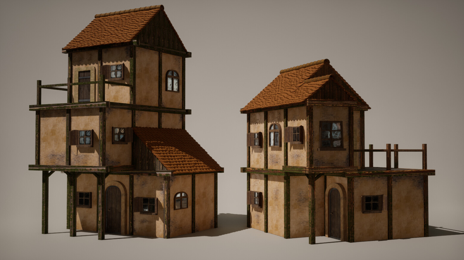 Yiqun - Procedural House in Houdini and UE5.1