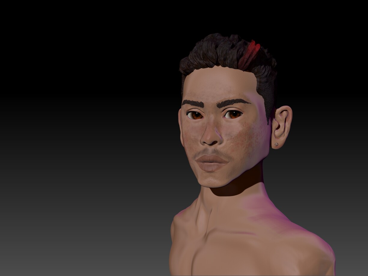 ArtStation - 3D character bust