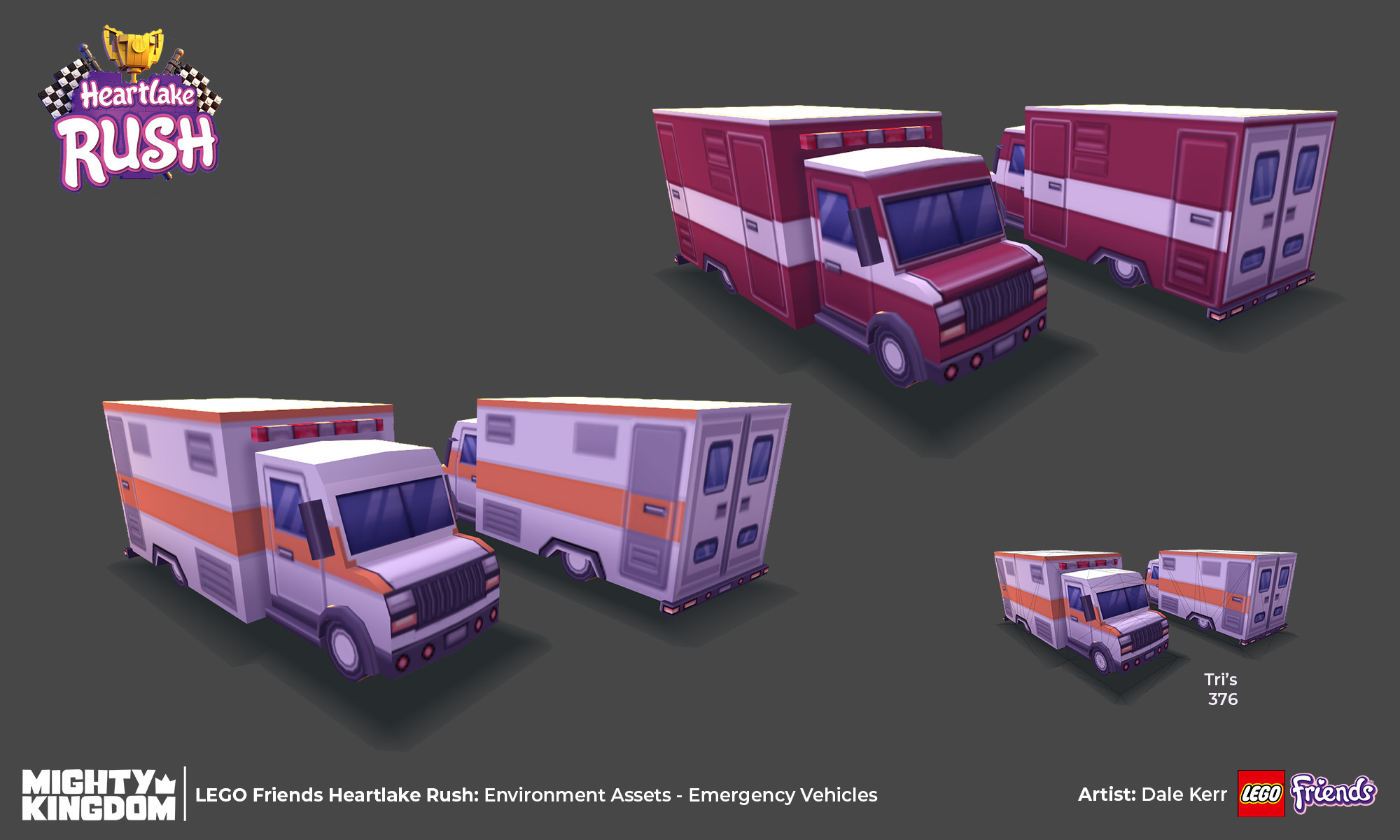 Dale Kerr - LEGO Friends - Heartlake Rush