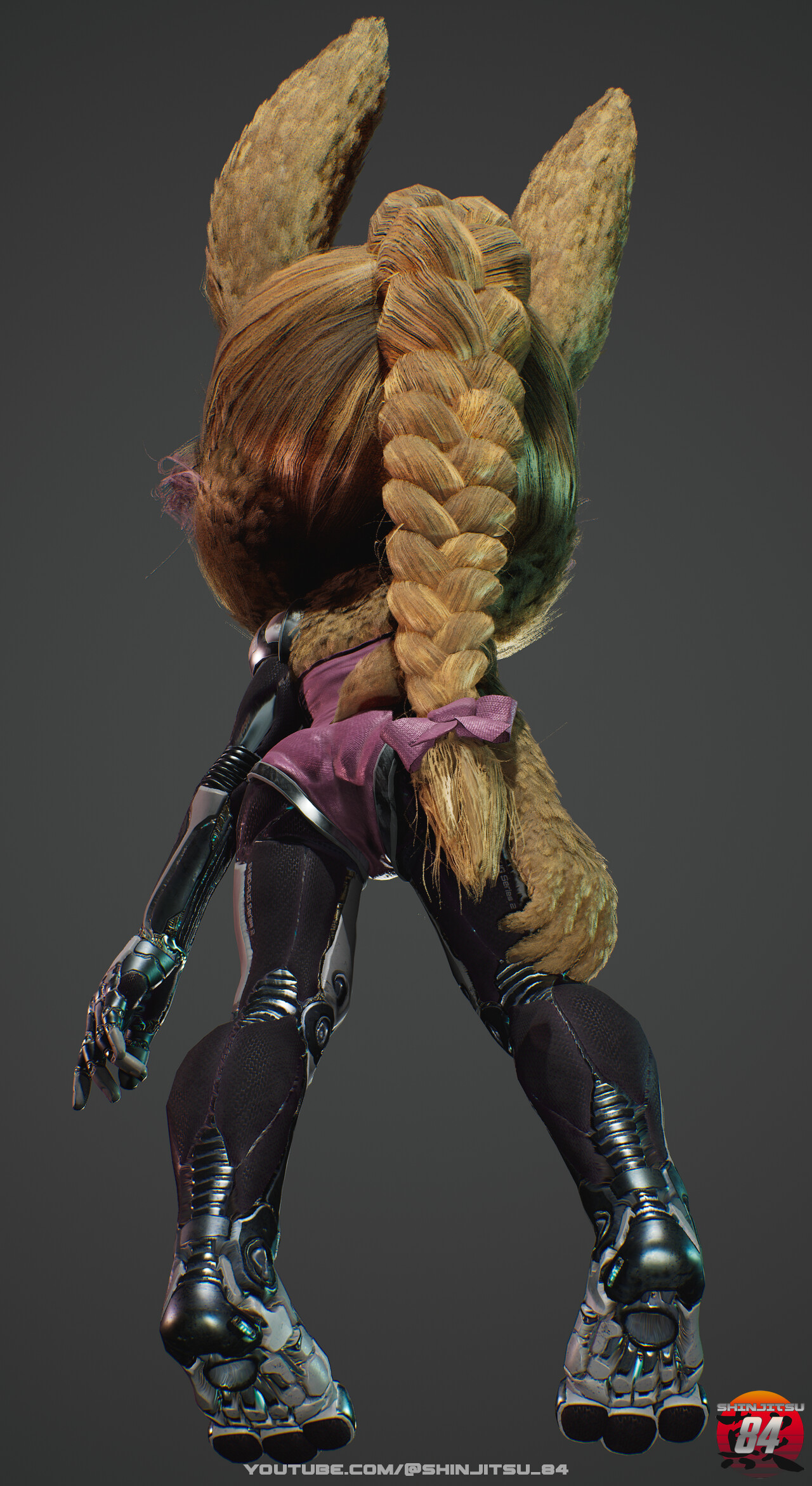 William Bowser - Bunnie Rabbot - Sonic Movie Style Fan Art