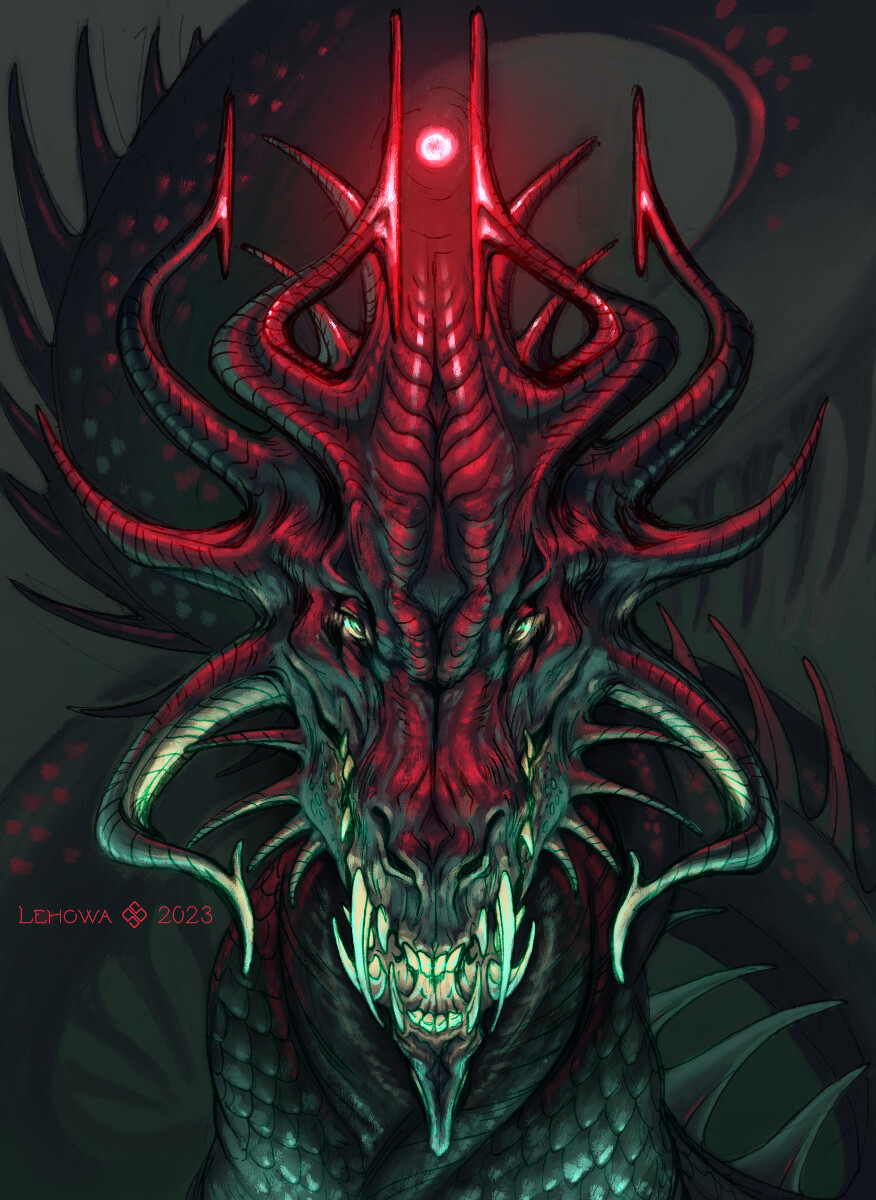 ArtStation - dragon practice 15.06.23