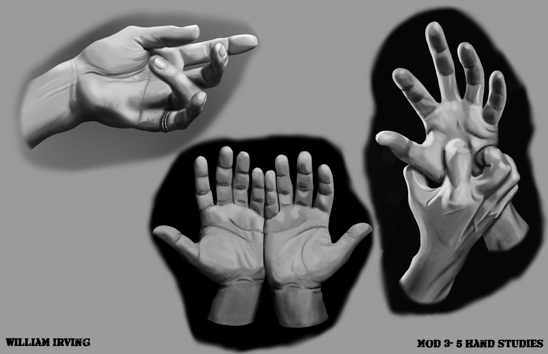 William Irving - Digital Painting Studies