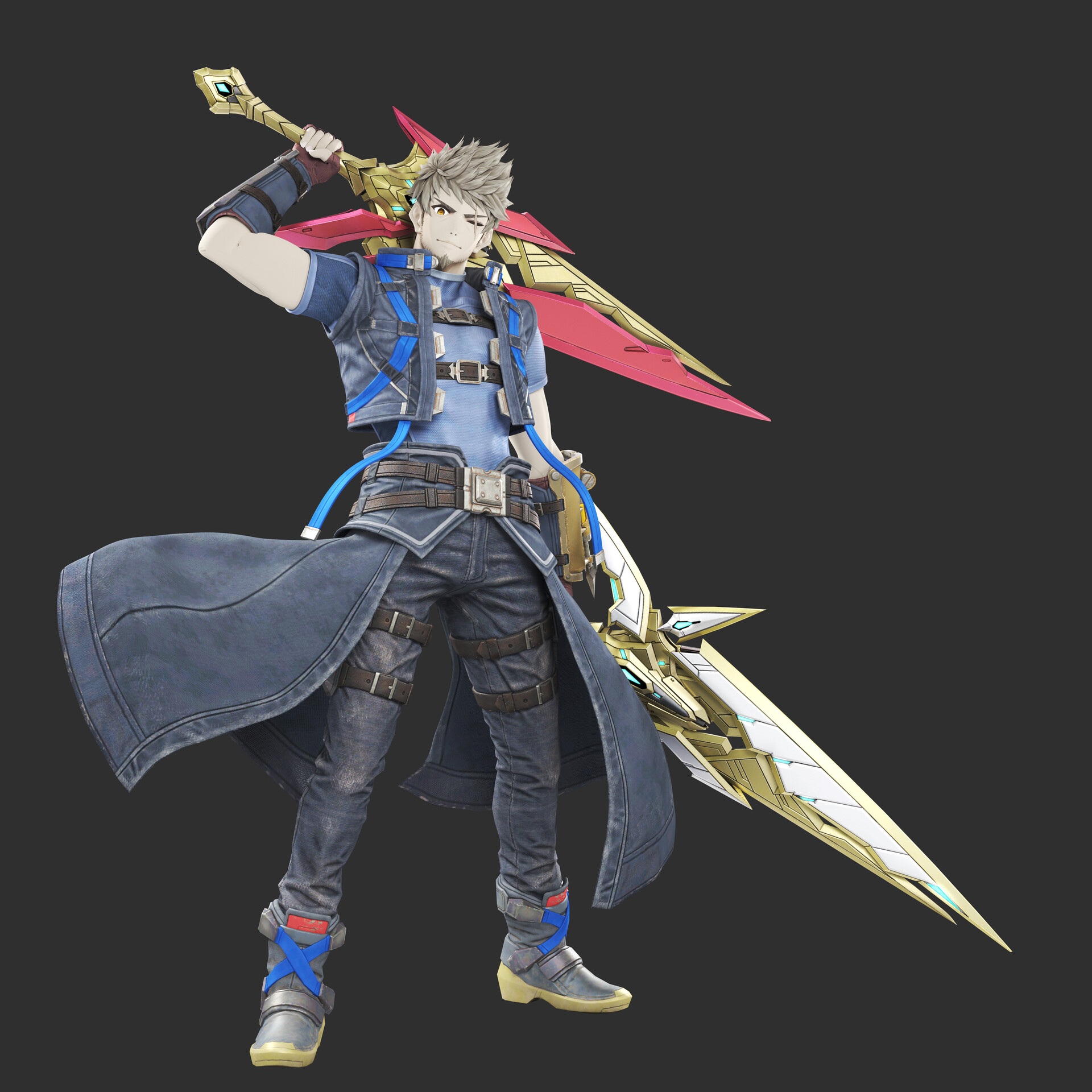 Mike Nickerson's Portfolio - Adult Rex (XC3 DLC4) - Smash Styled Render