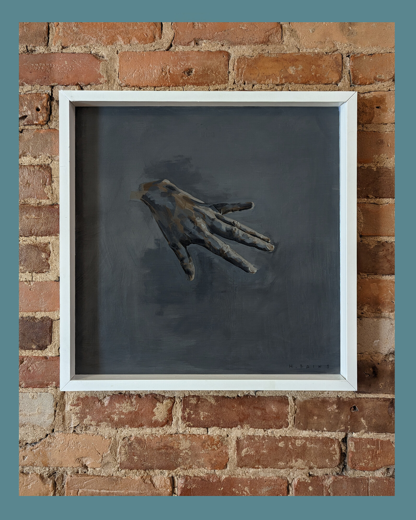 ArtStation - Hand Study - Acrylic on board