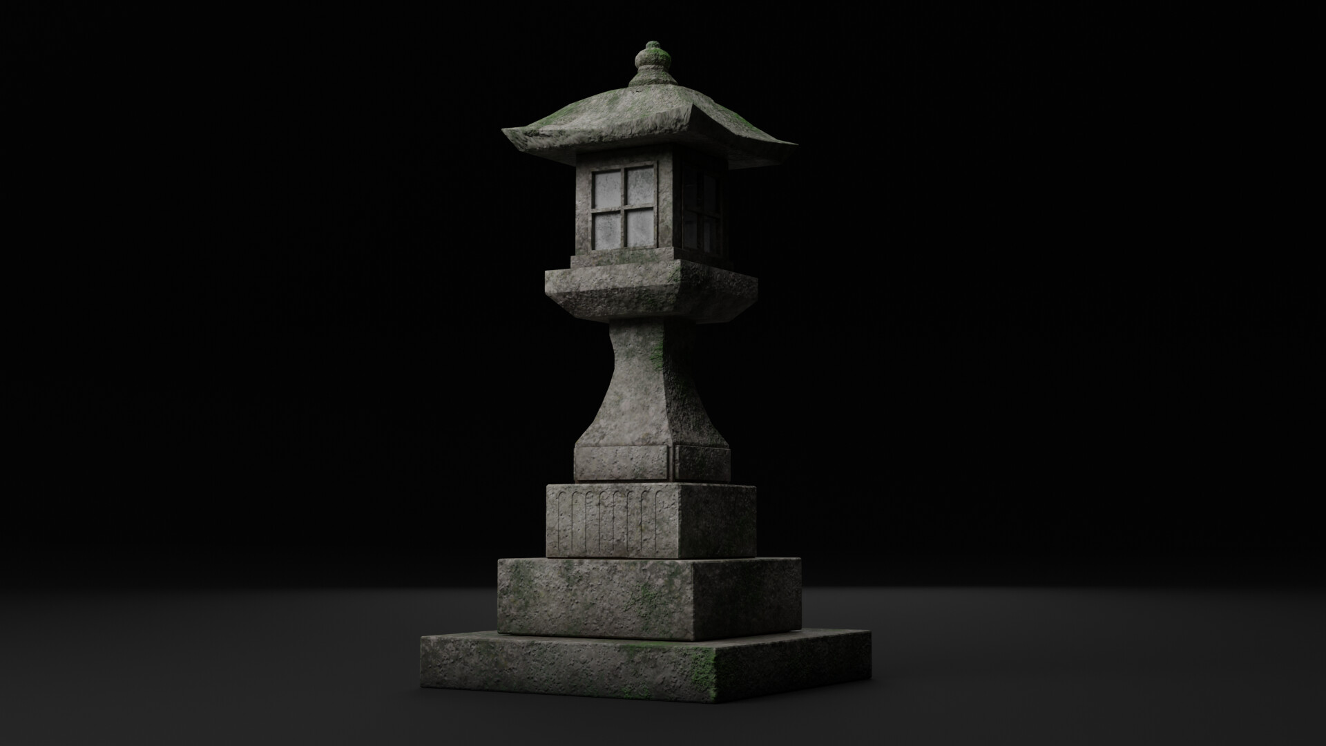 ArtStation - Japanese stone lantern