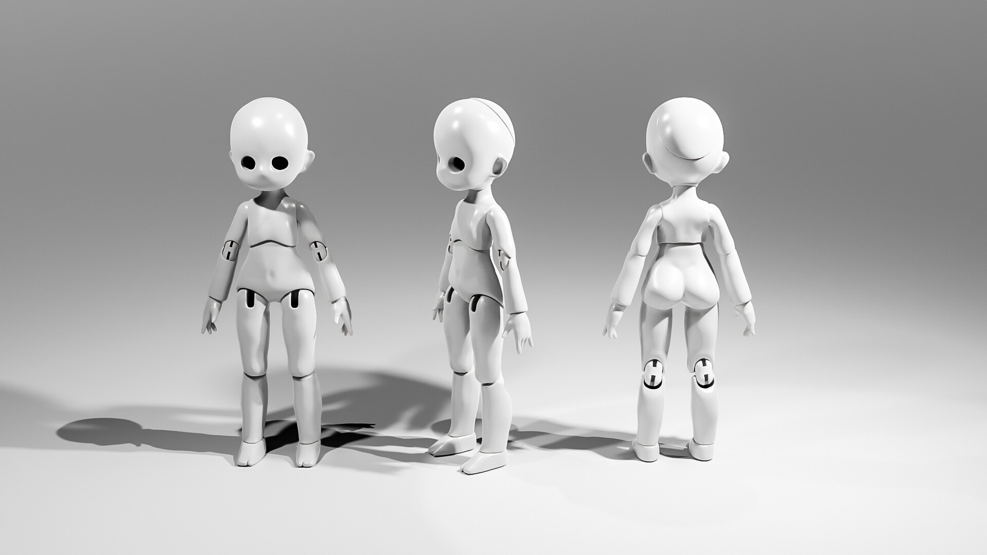 ArtStation - bjd doll for 3d printing