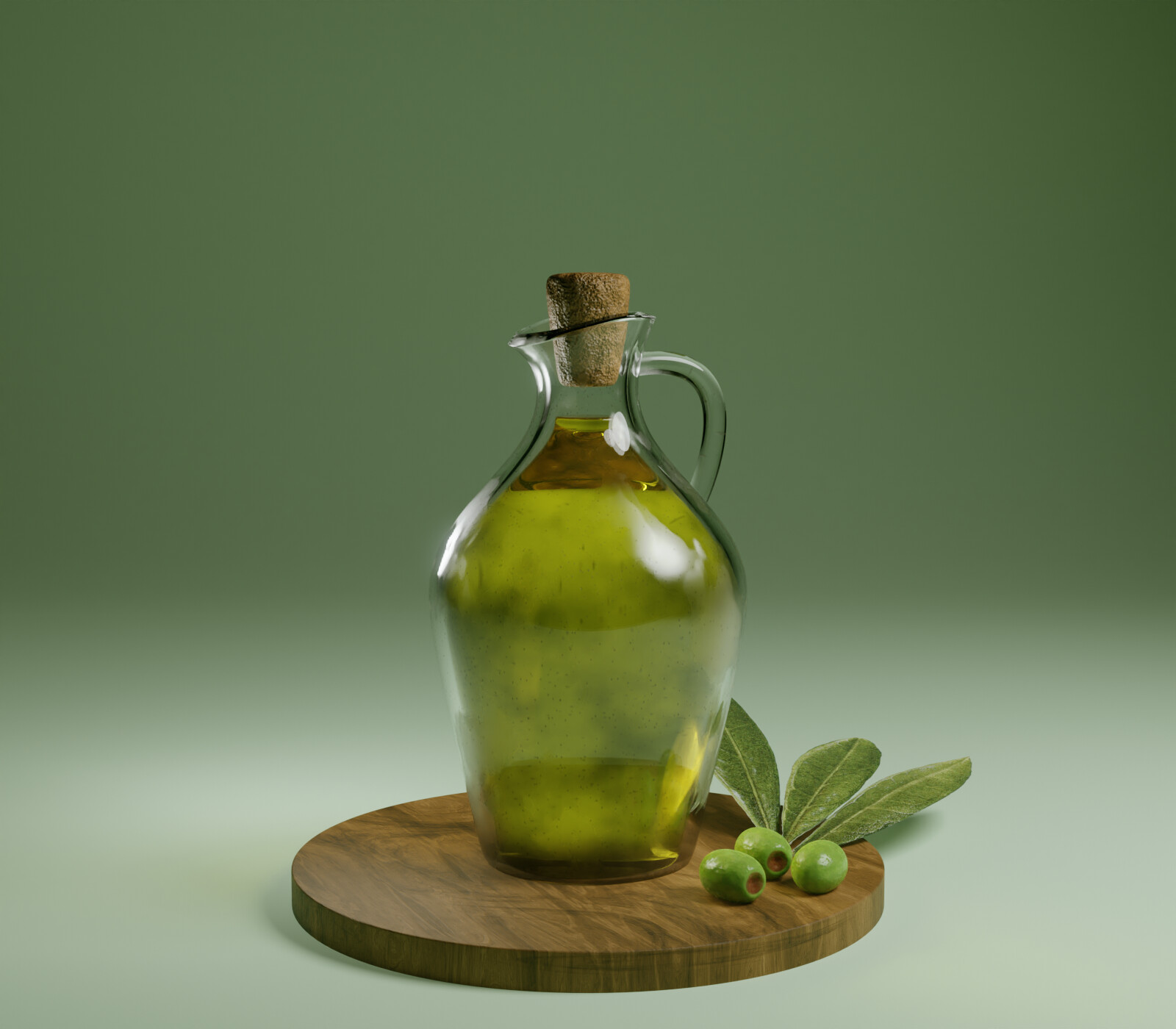 ArtStation - Olive Oil Still Life